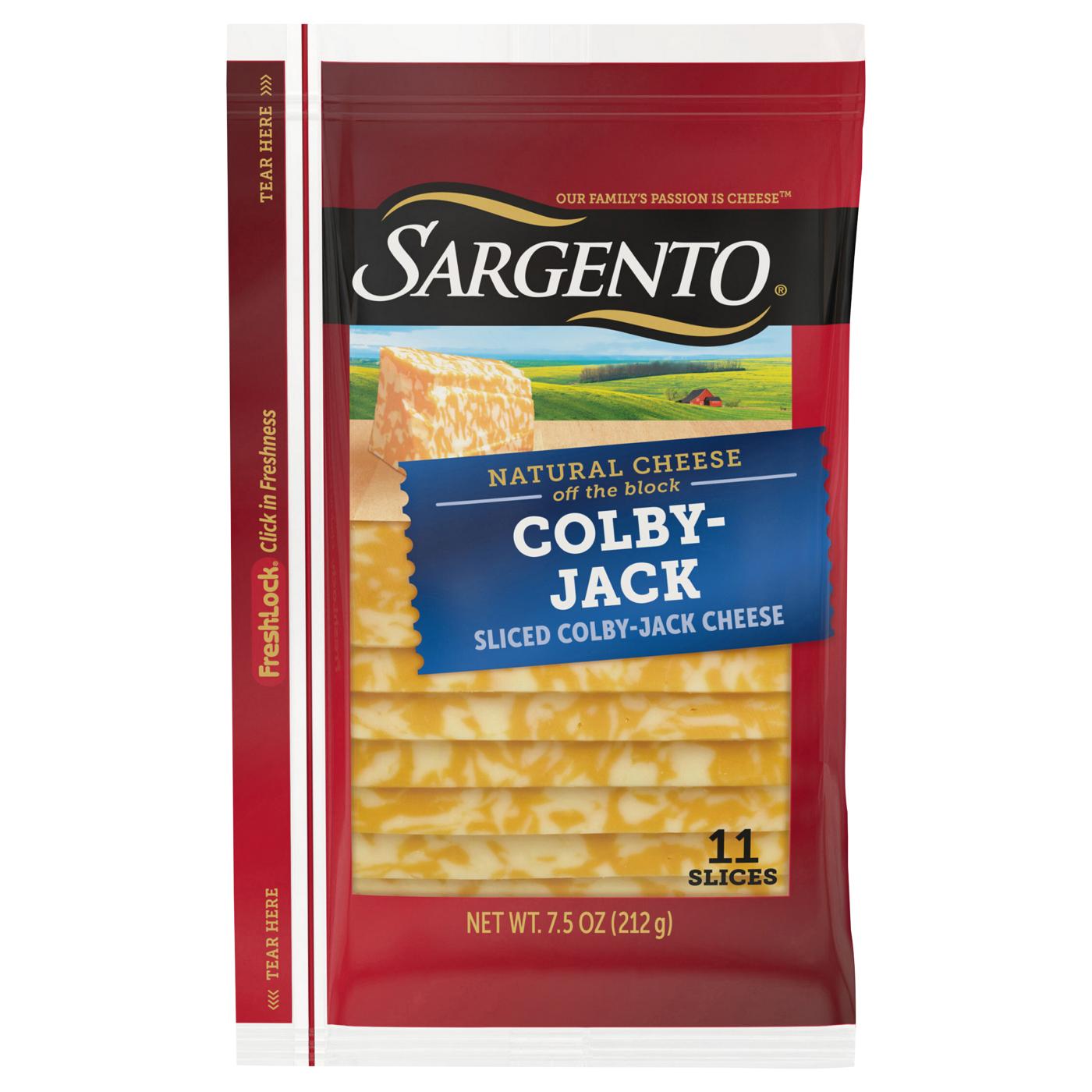 SARGENTO Colby Jack Sliced Cheese - Shop Cheese at H-E-B