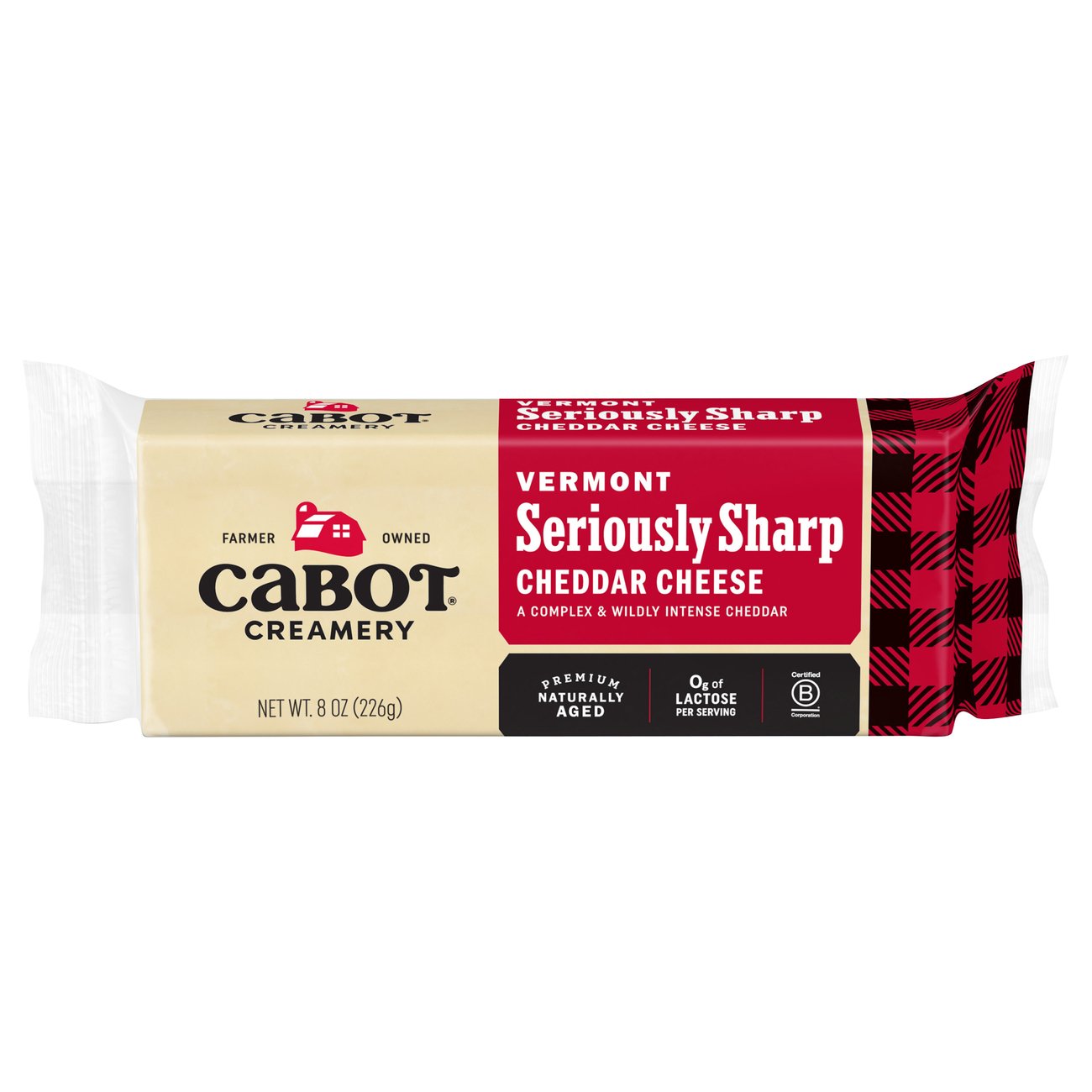 CABOT Vermont Seriously Sharp Cheddar Cheese - Shop Cheese at H-E-B