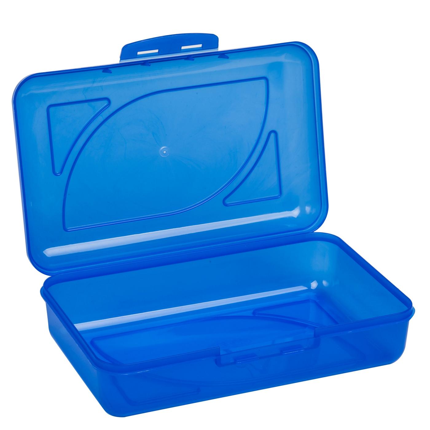 Cra-Z-Art Plastic Pencil Box - Blue - Shop Pencil cases at H-E-B