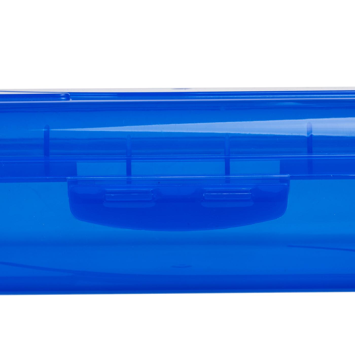 Cra-Z-Art Plastic Pencil Box - Blue - Shop Pencil cases at H-E-B