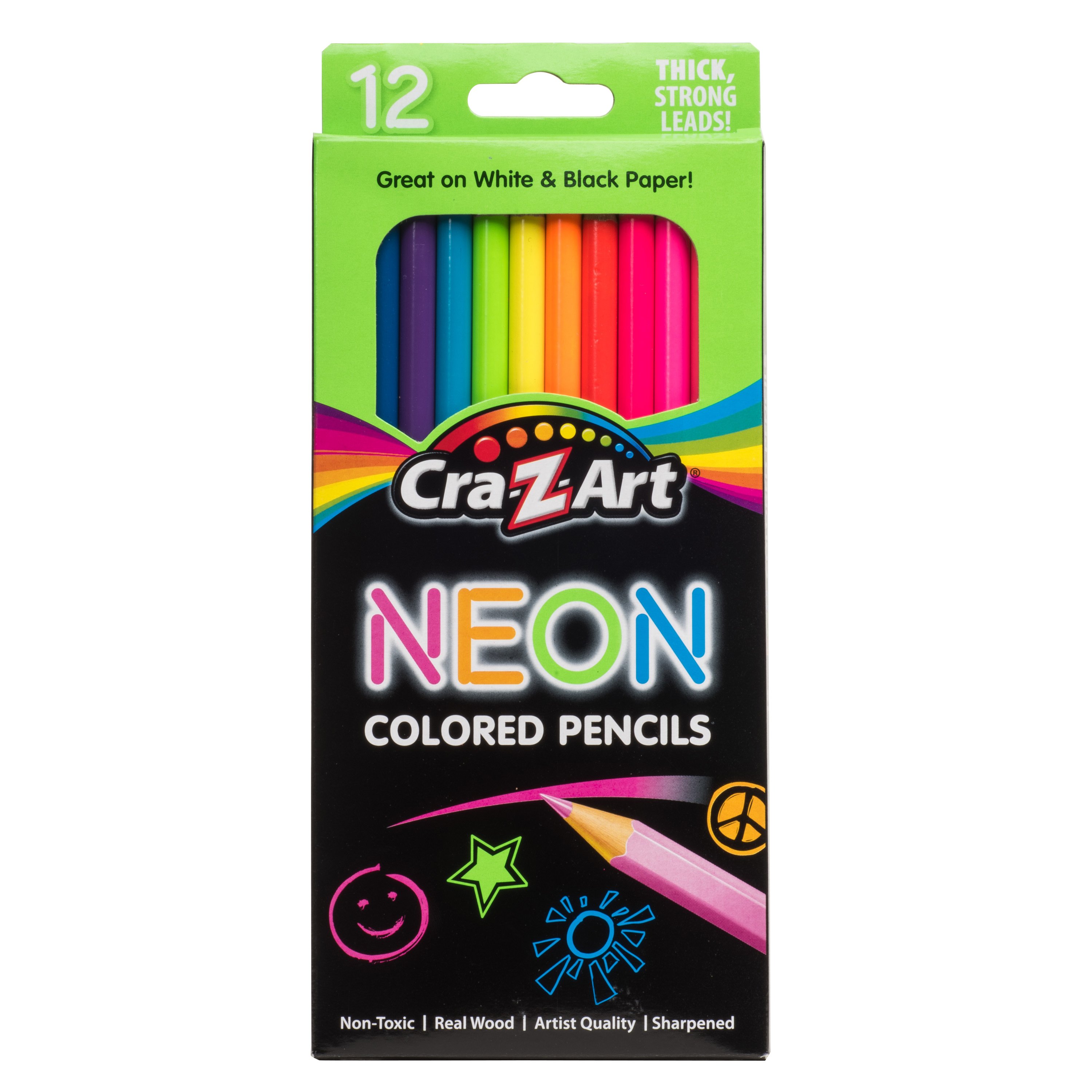 Cra-Z-Art Neon Colored Pencils - Shop Colored pencils at H-E-B
