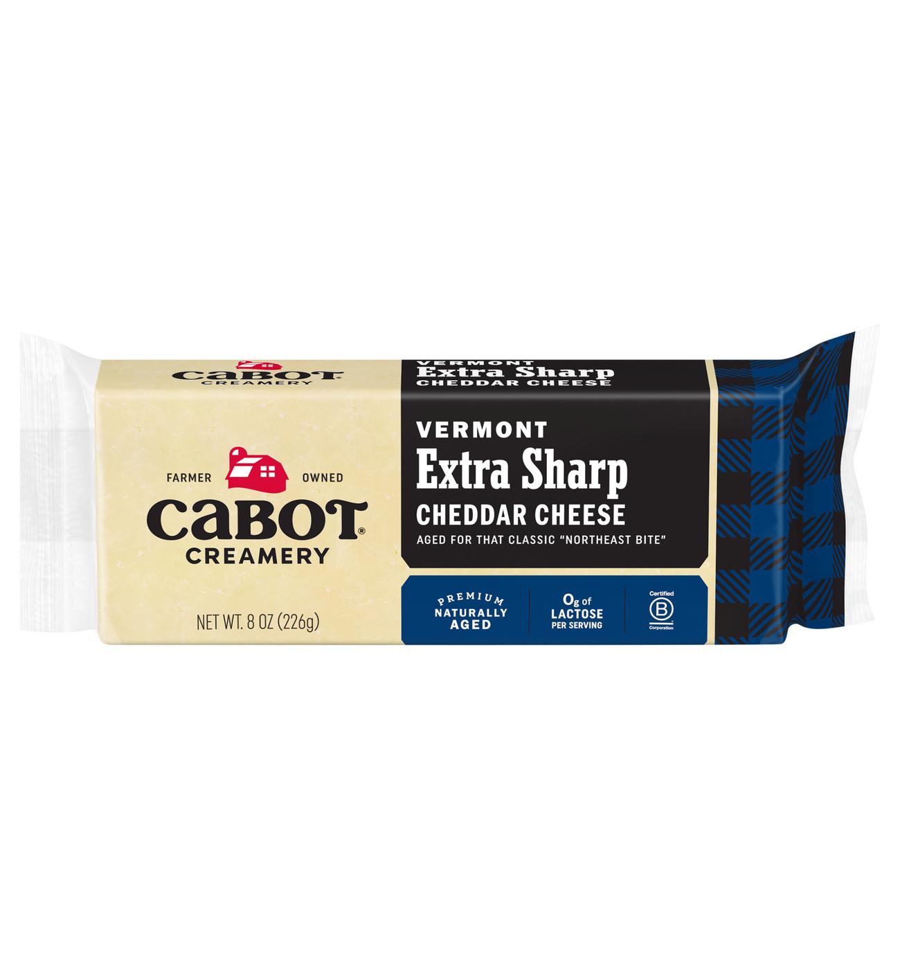 CABOT Vermont Extra Sharp Cheddar Cheese - Shop Cheese at H-E-B
