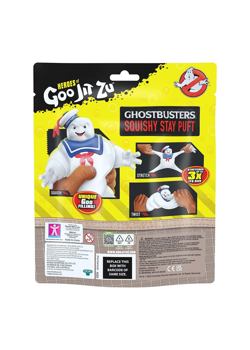 Heroes of Goo Jit Zu Ghostbusters Squishy Stay Puft - Shop Action ...
