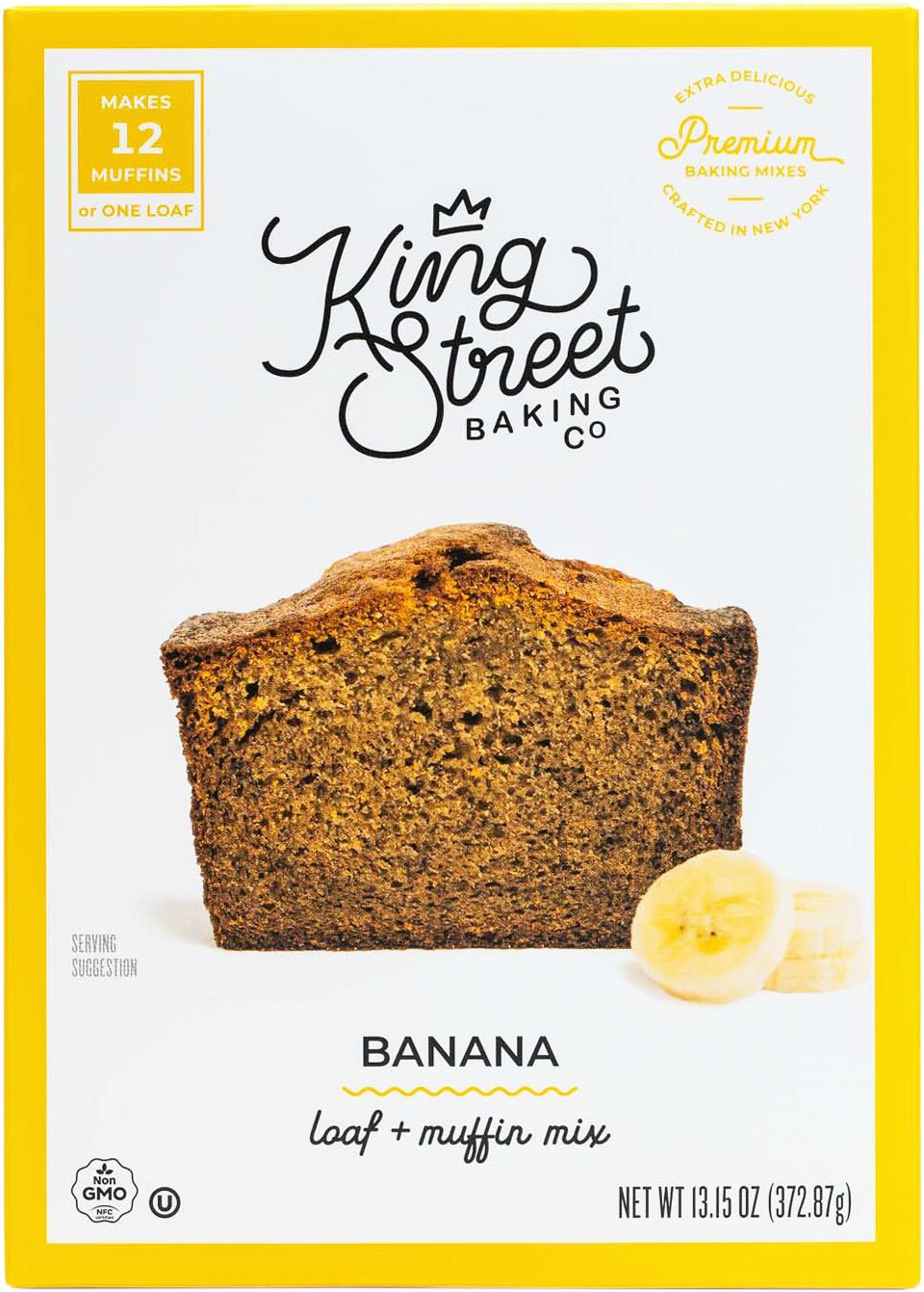 King Street Baking Co Banana Loaf & Muffin Mix, 13.15 oz | Central ...