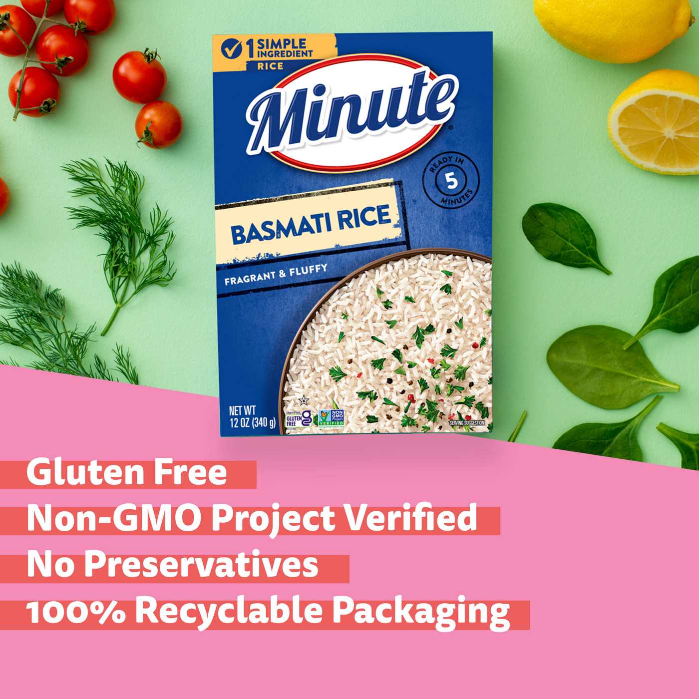 Minute Instant Basmati Rice - Shop Rice & grains at H-E-B