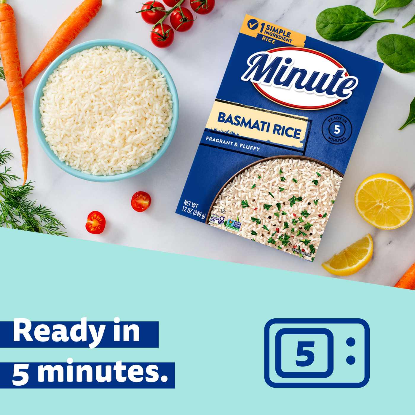 Minute Instant Basmati Rice - Shop Rice & grains at H-E-B