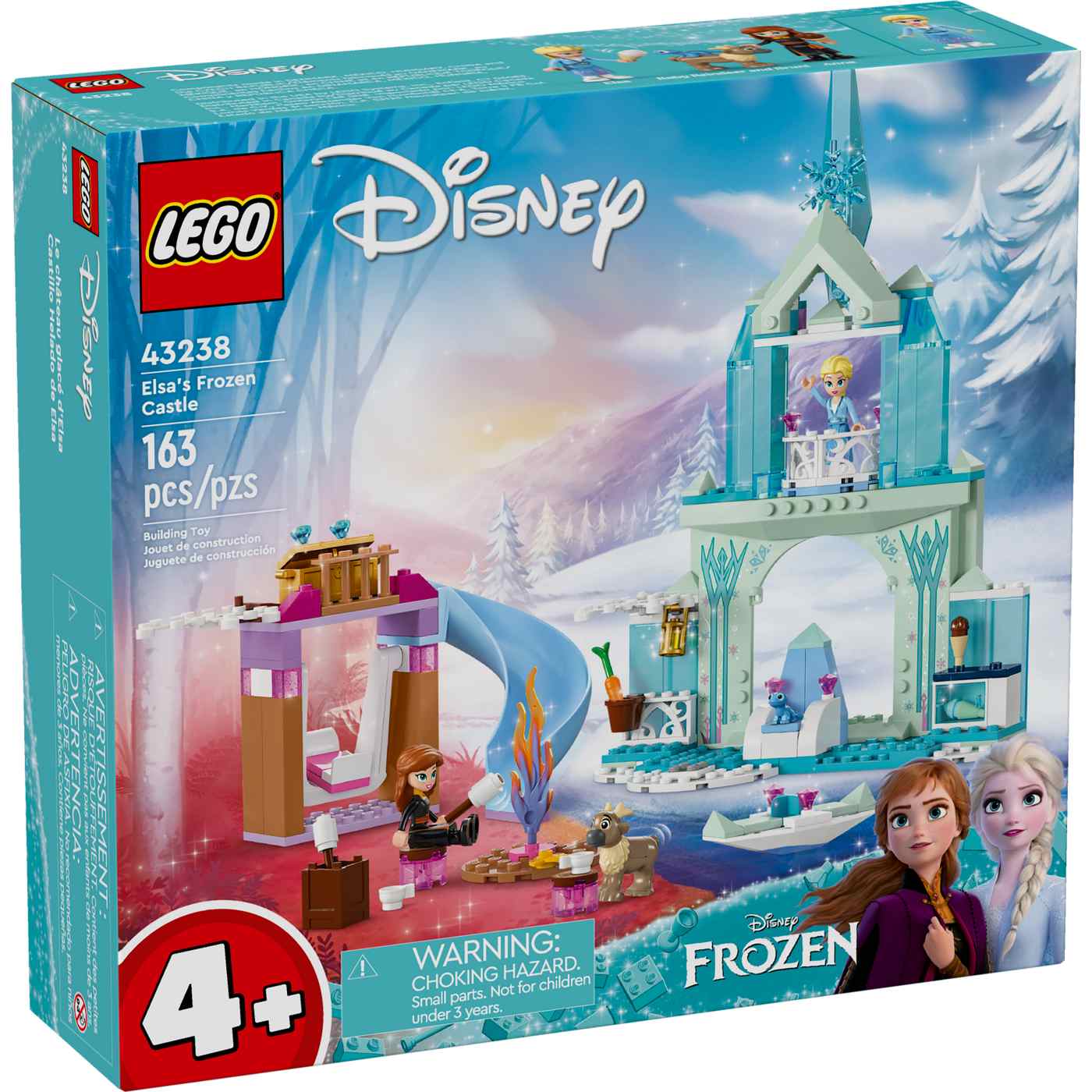 LEGO Disney Princess Elsa's Frozen Castle Set - Shop Lego & building ...