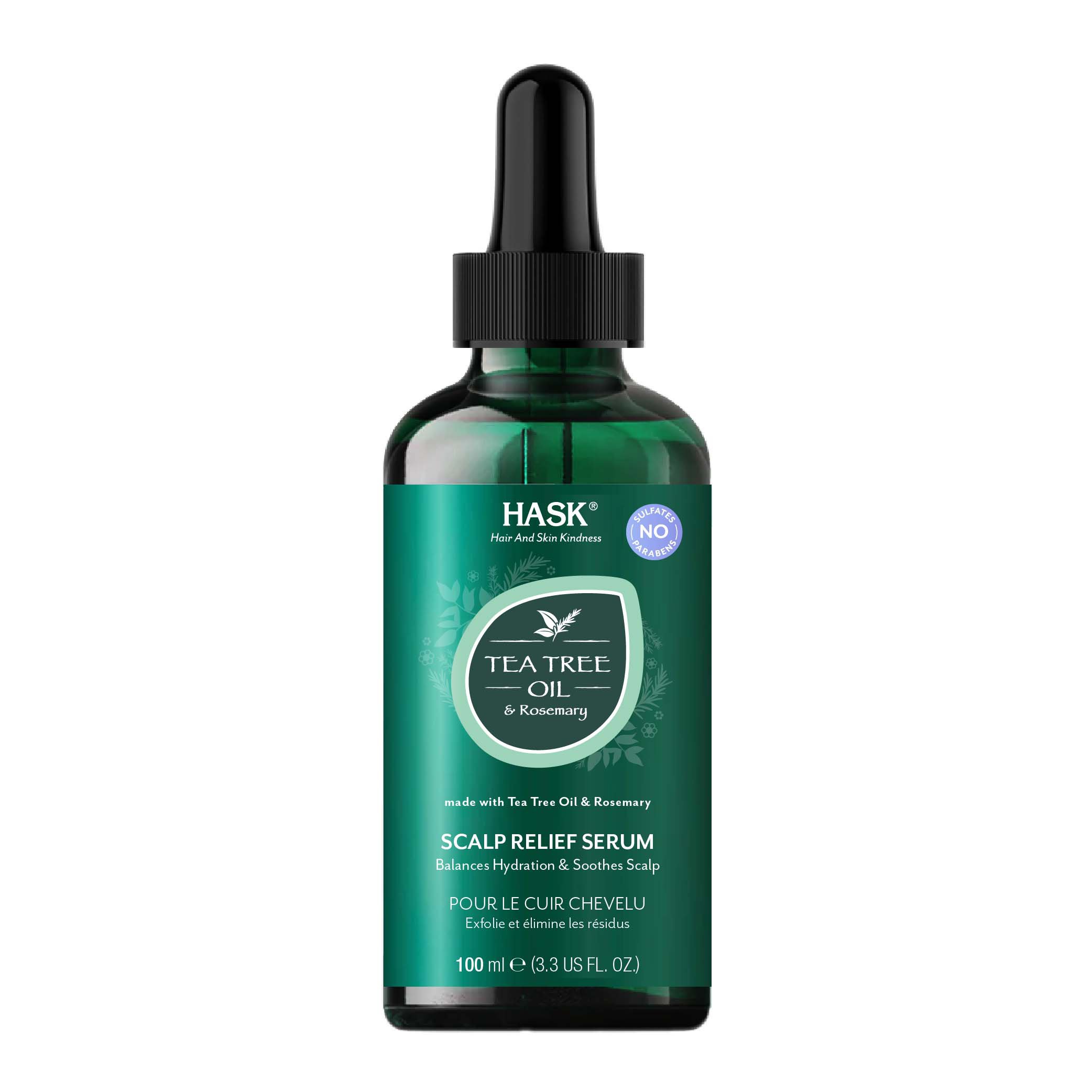 HASK Tea Tree Oil & Rosemary Scalp Relief Serum - Shop Styling products ...