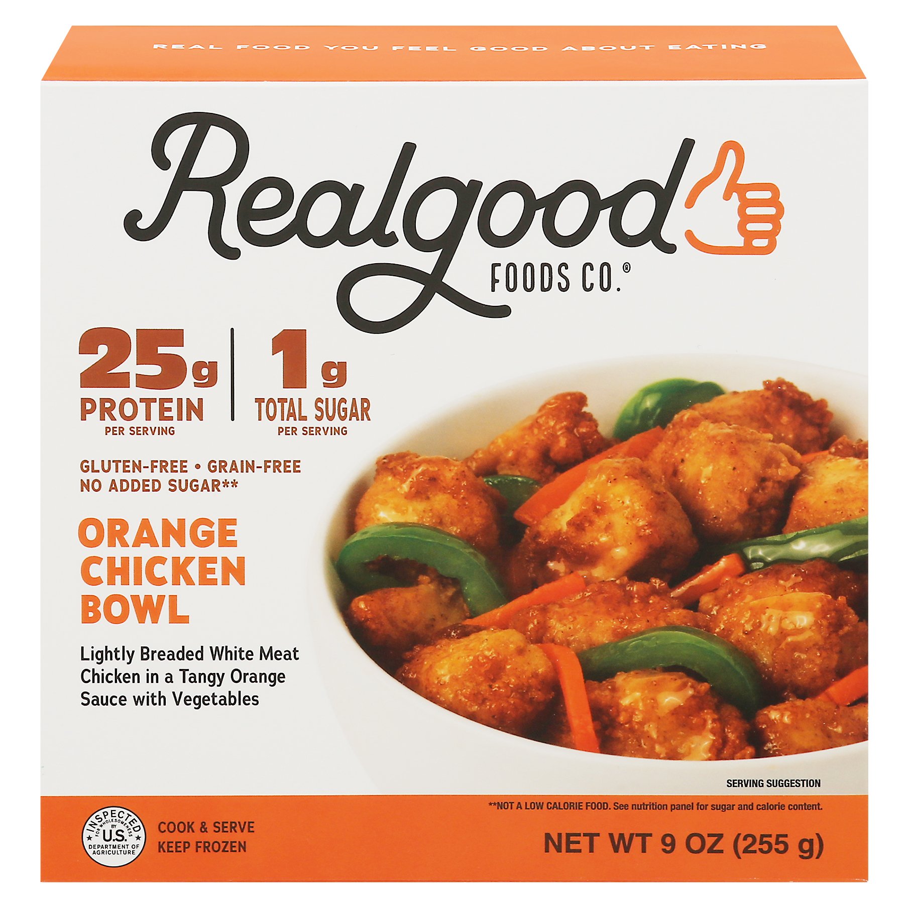 Real Good Foods Co. Orange Chicken Bowl - Shop Entrees & sides at H-E-B