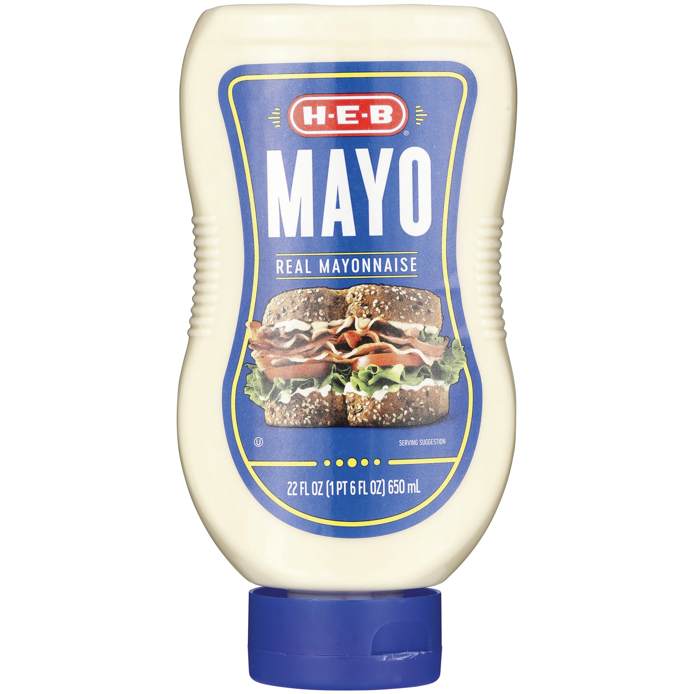 H-E-B Real Mayonnaise - Shop Mayonnaise & spreads at H-E-B