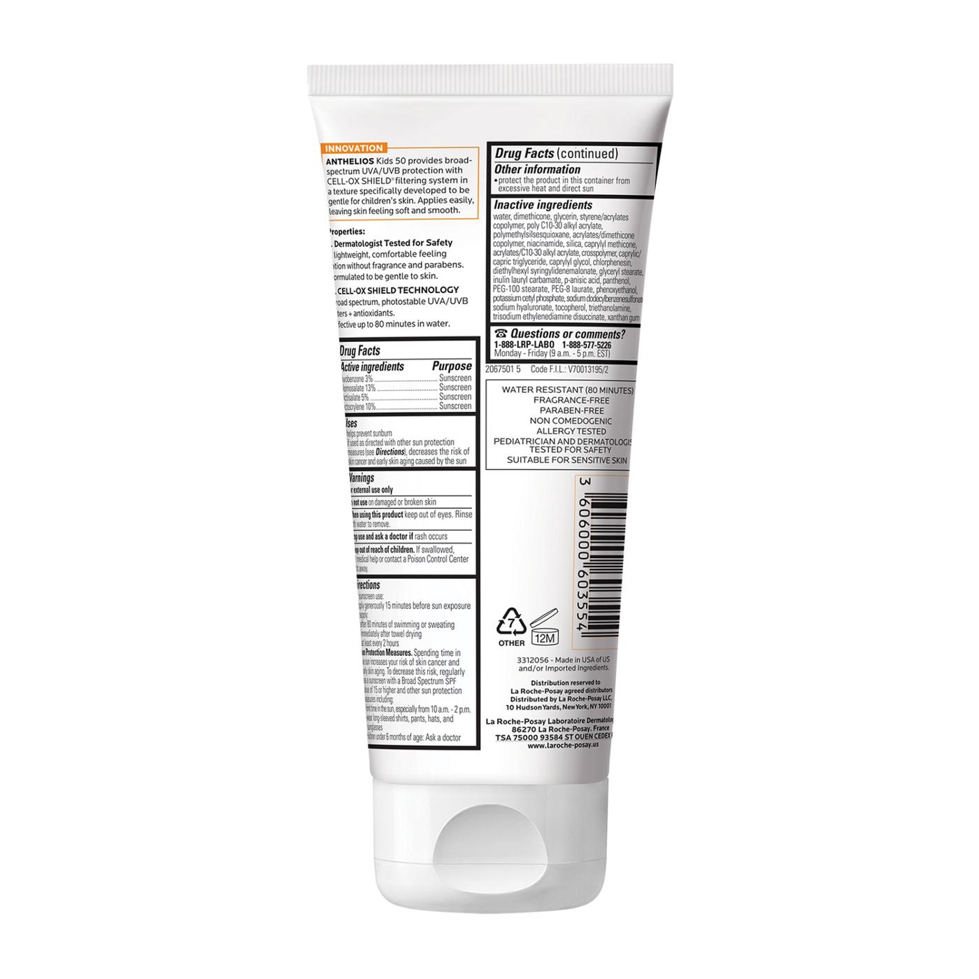 La Roche-Posay Anthelios Kids Gentle Lotion Sunscreen SPF 50 - Shop ...