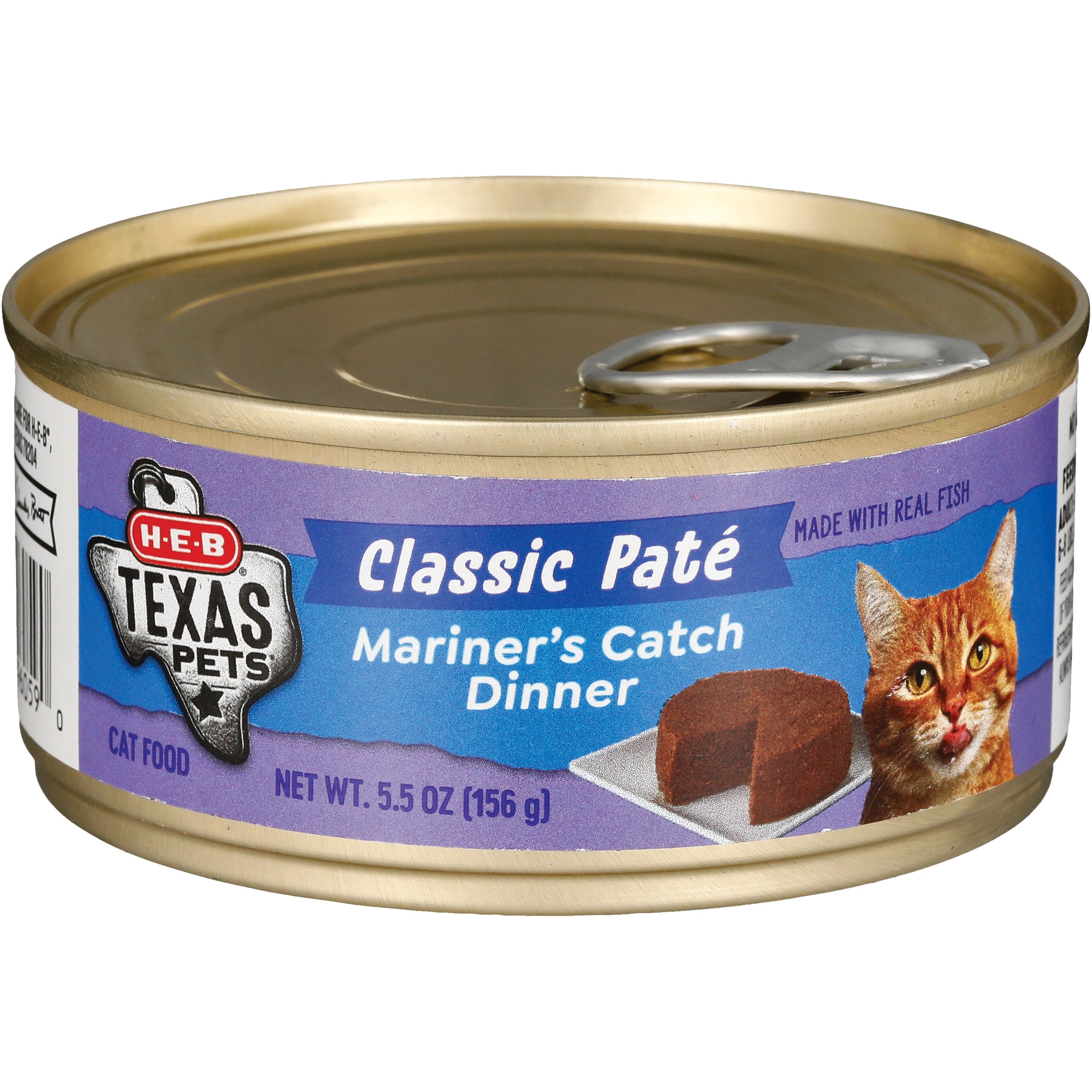 H-E-B Texas Pets Classic Paté Wet Cat Food – Mariner's Catch - Shop ...