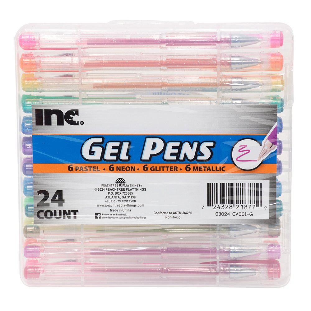 Inc Gel Pen Set - Assorted Ink - Shop Pens at H-E-B