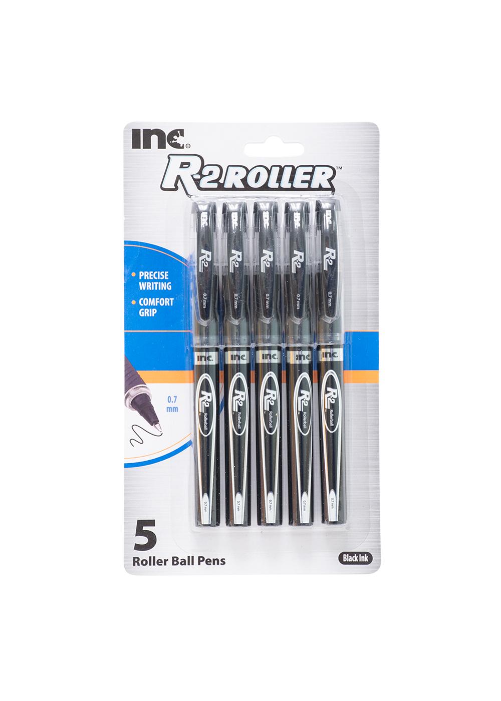 Inc R2 0.7mm Rollerball Pens - Black Ink - Shop Pens at H-E-B