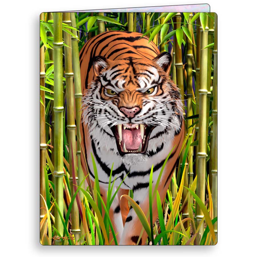 Artgame Tiger Trouble 3D Pocket Poly Folder - Shop Folders at H-E-B