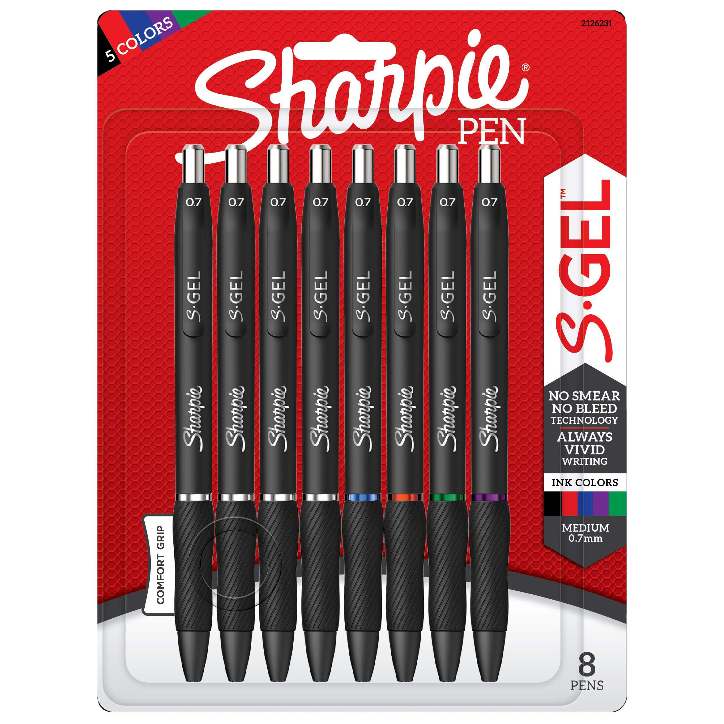 Sharpie S-Gel 0.7mm Retractable Pens - Assorted Ink - Shop Pens at H-E-B