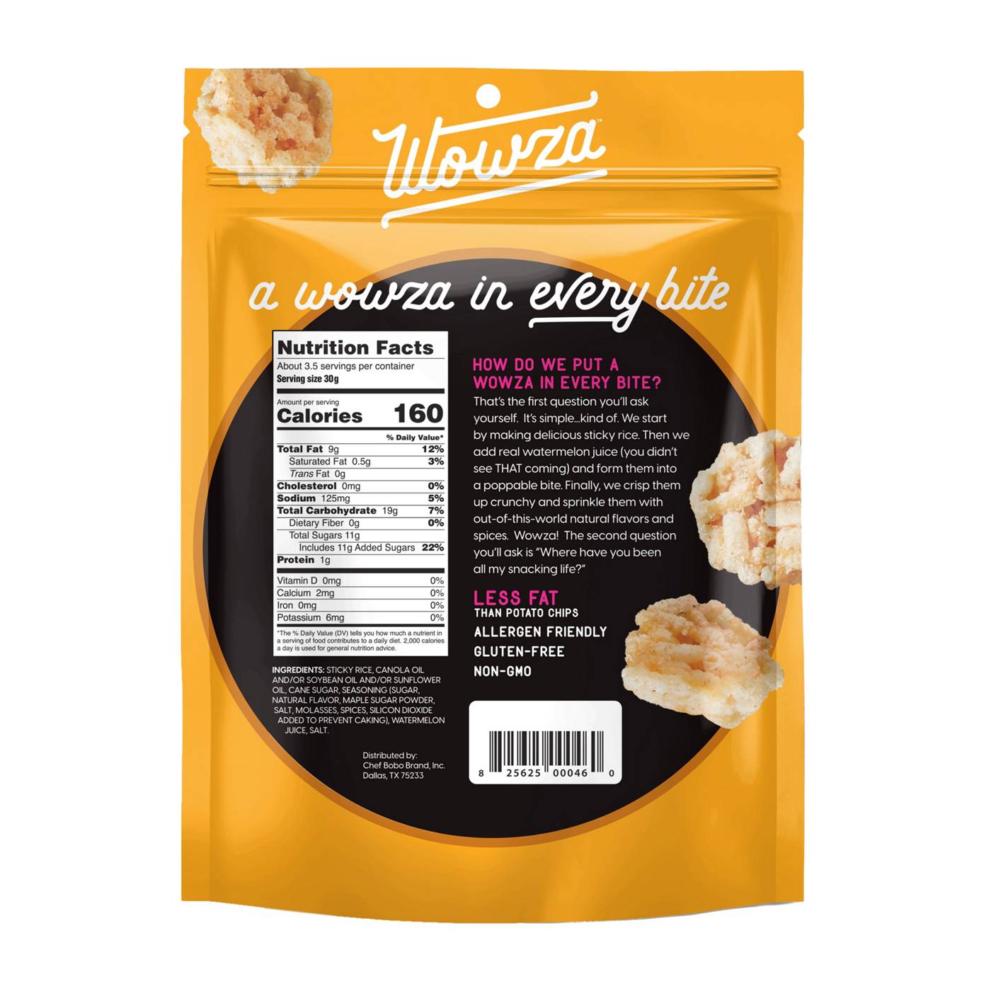 Wowza Buttery Pancake Crunchy Rice Crisps - Shop Rice cakes at H-E-B
