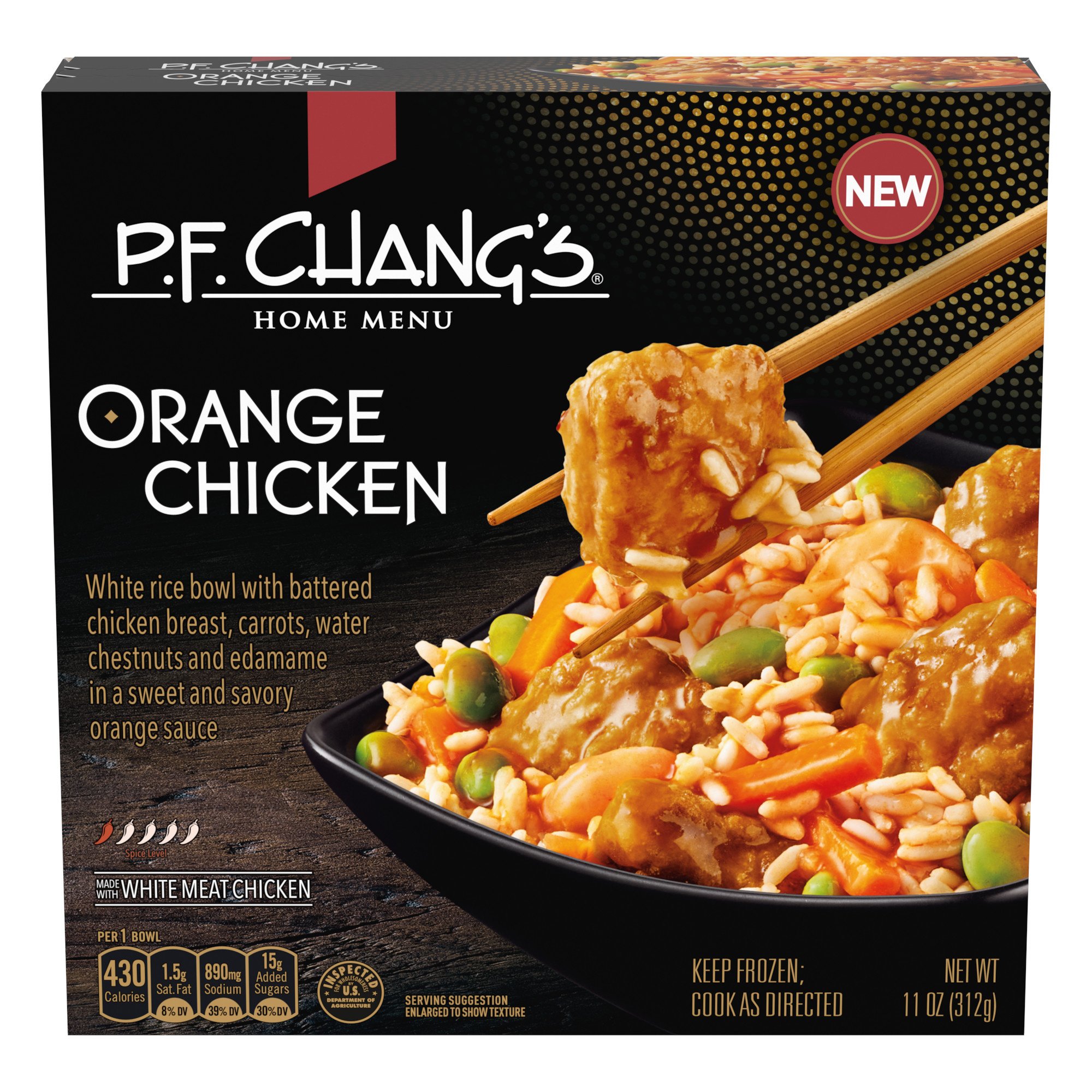 P.F. Chang's Home Menu Orange Chicken Bowl Frozen Meal - Shop Entrees ...