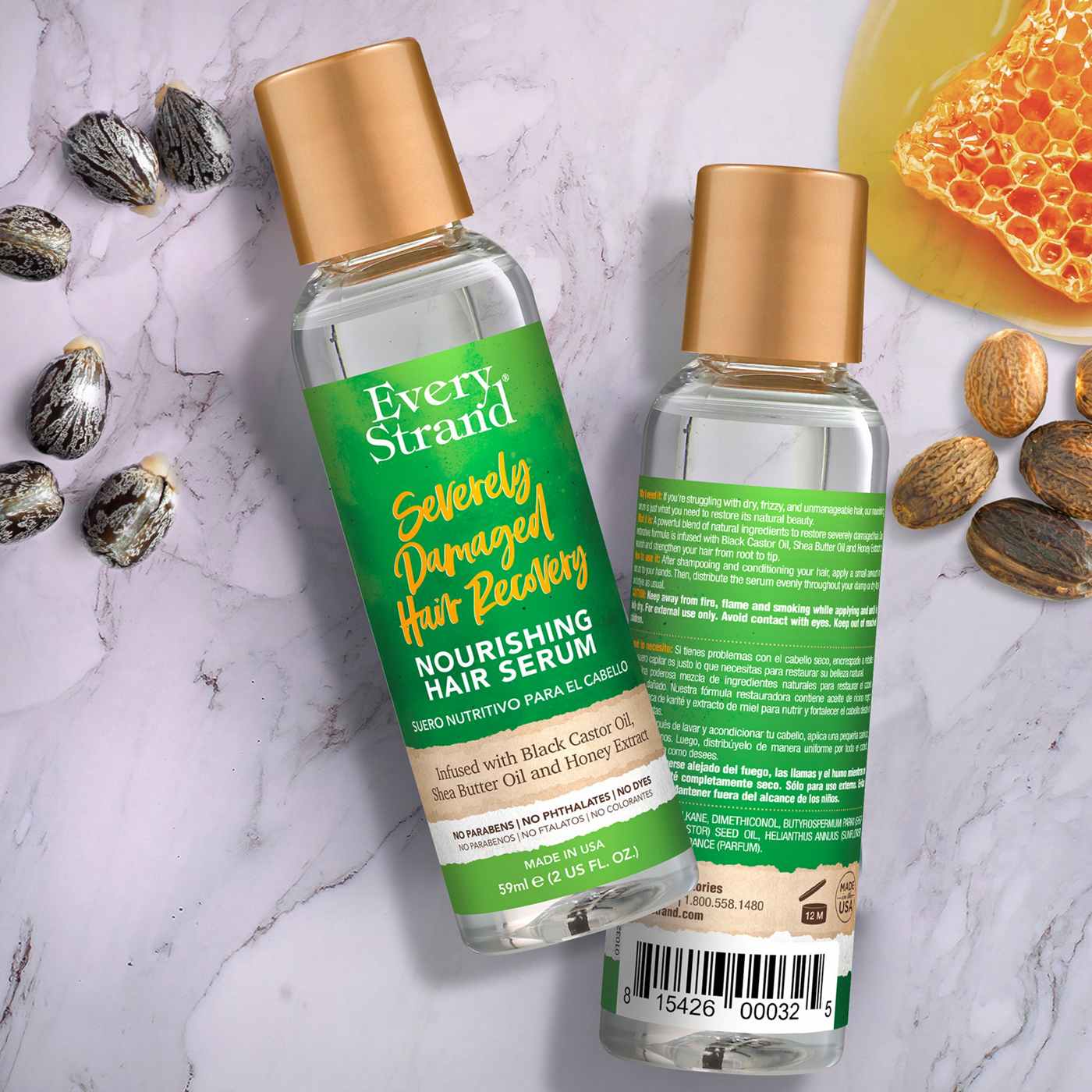 Every Strand Severely Damaged Hair Recovery Nourishing Hair Serum ...