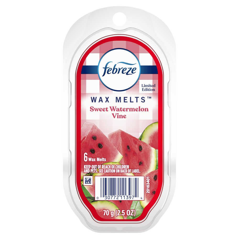 Febreze Wax Melts - Sweet Watermelon Vine - Shop Air fresheners at H-E-B
