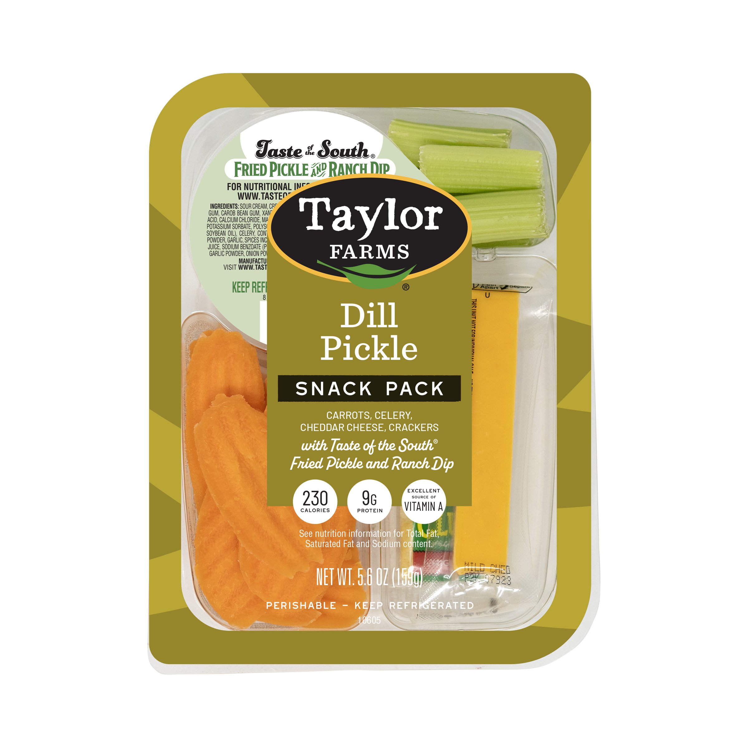 Taylor Farms Dill Pickle Snack Tray - Shop Snack trays at H-E-B