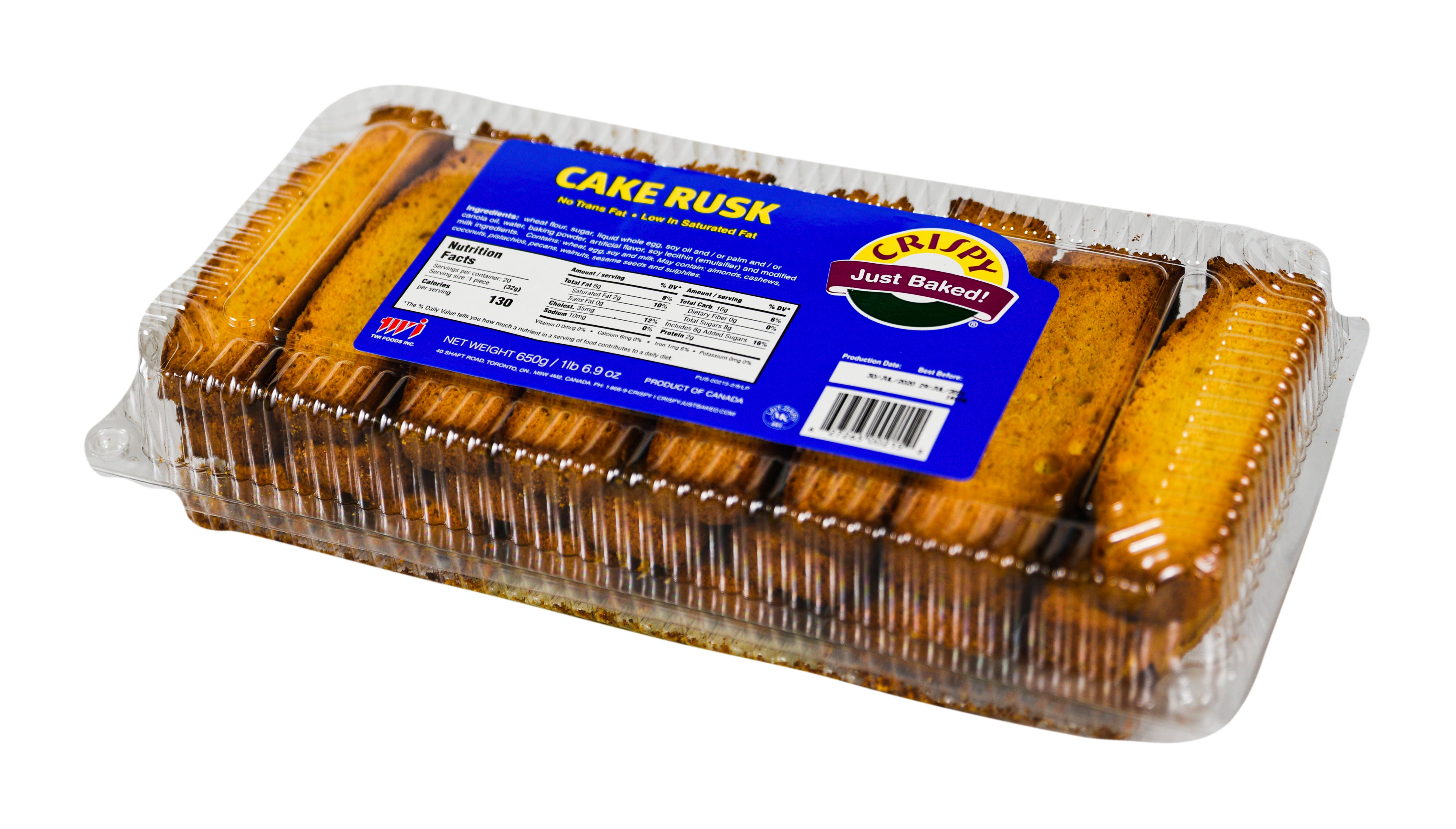 TWI Crispy Cake Rusk - Shop Snack cakes at H-E-B