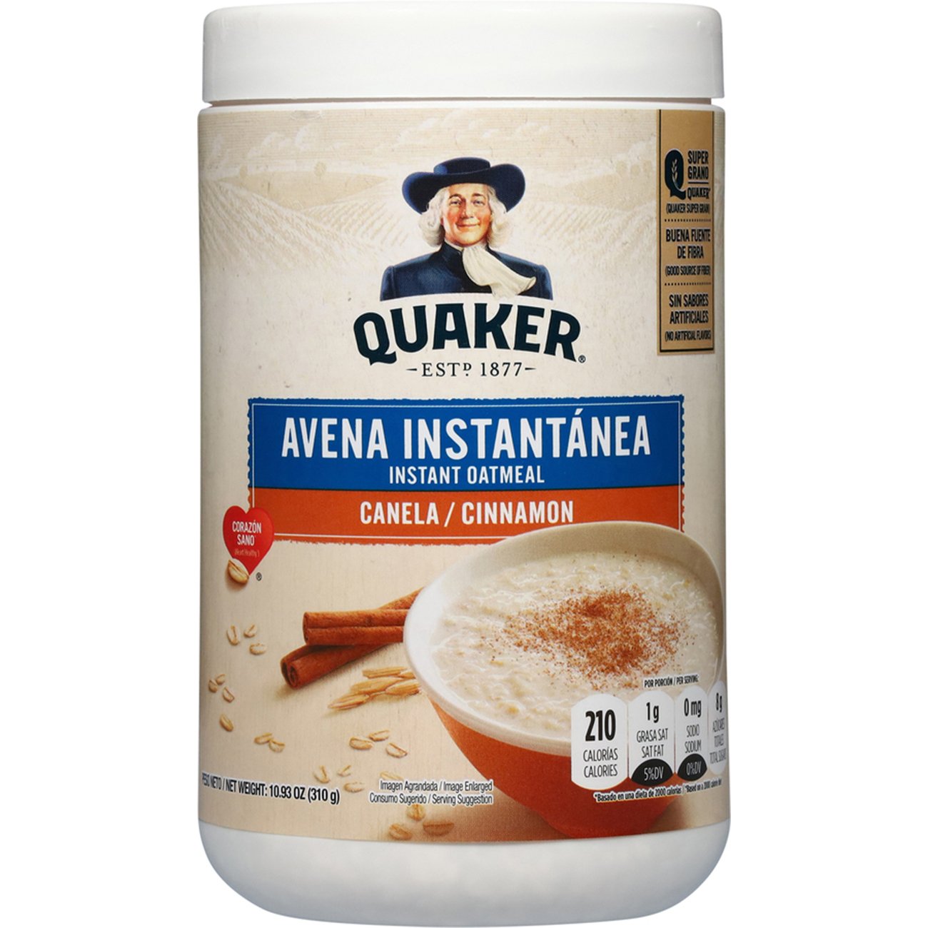 Quaker Cinnamon Instant Oatmeal - Shop Oatmeal & hot cereal at H-E-B