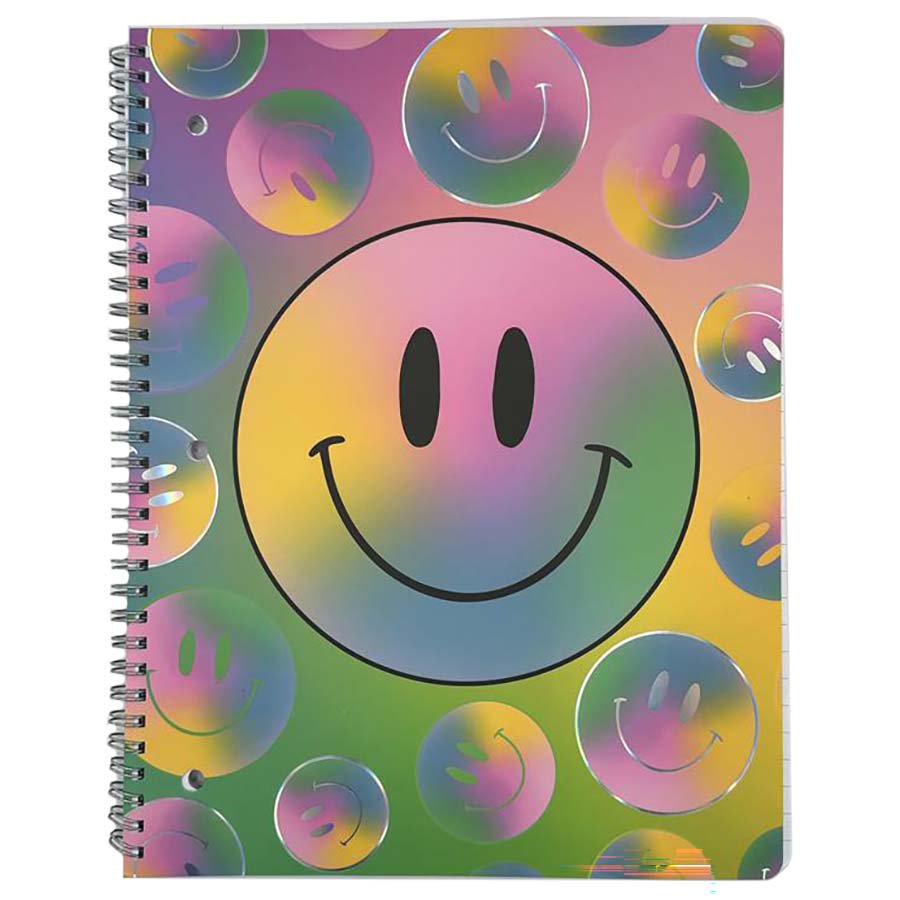 Eccolo All Smiles College Ruled Spiral Notebook - Shop Notebooks at H-E-B