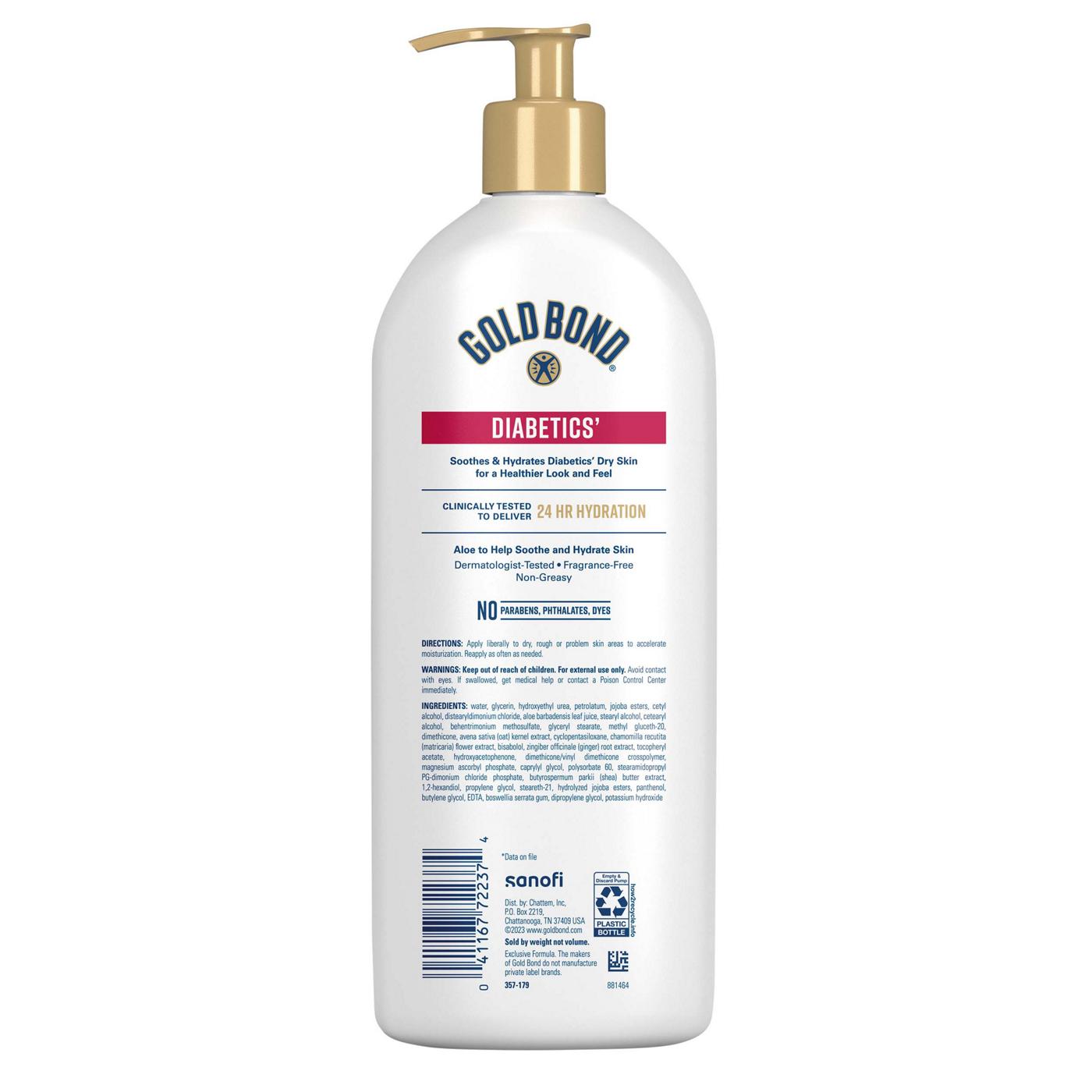 Gold Bond Diabetics' Dry Skin Relief Body Lotion - Aloe - Shop Body ...