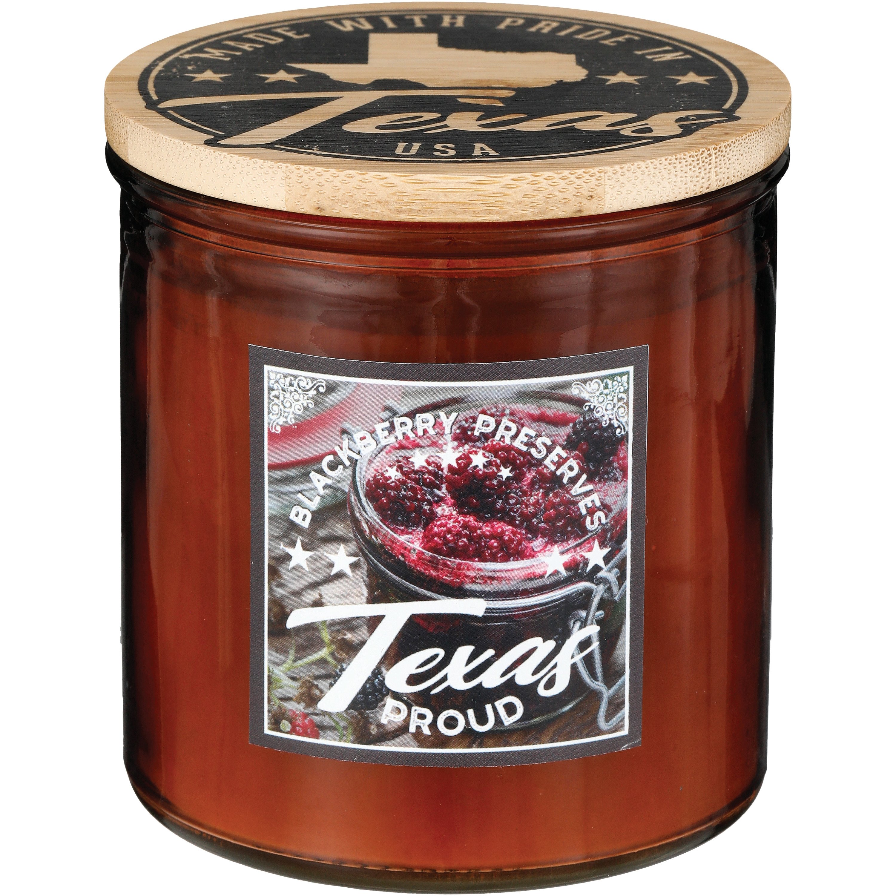 Texas Proud Blackberry Preserve Candle - Shop Candles at H-E-B