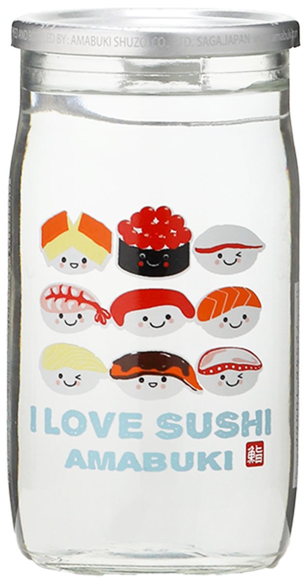 Amabuki I Love Sushi Sake, 180 mL | Central Market - Really Into Food