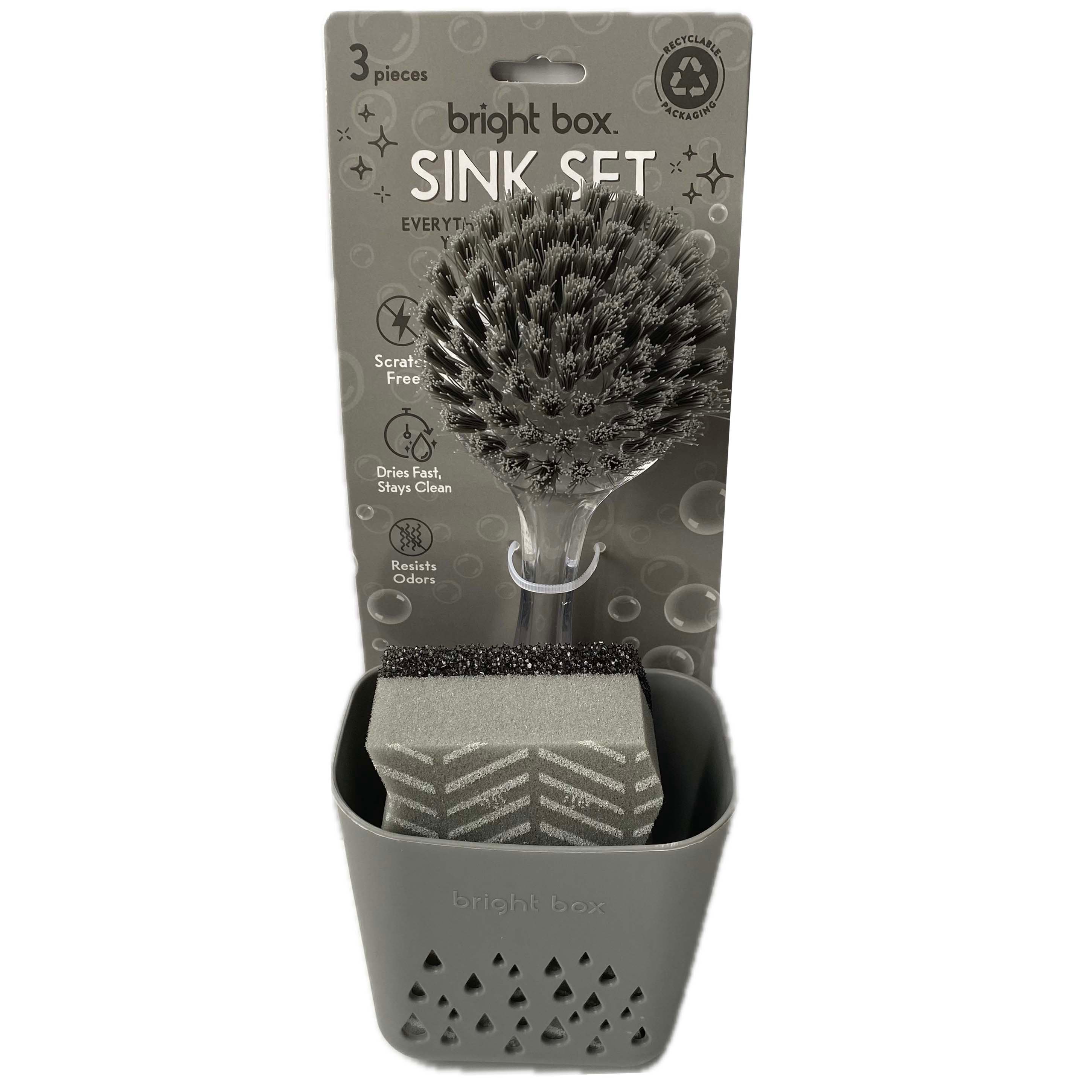 Bright Box Kitchen Sink Set - Gray - Shop Brushes at H-E-B