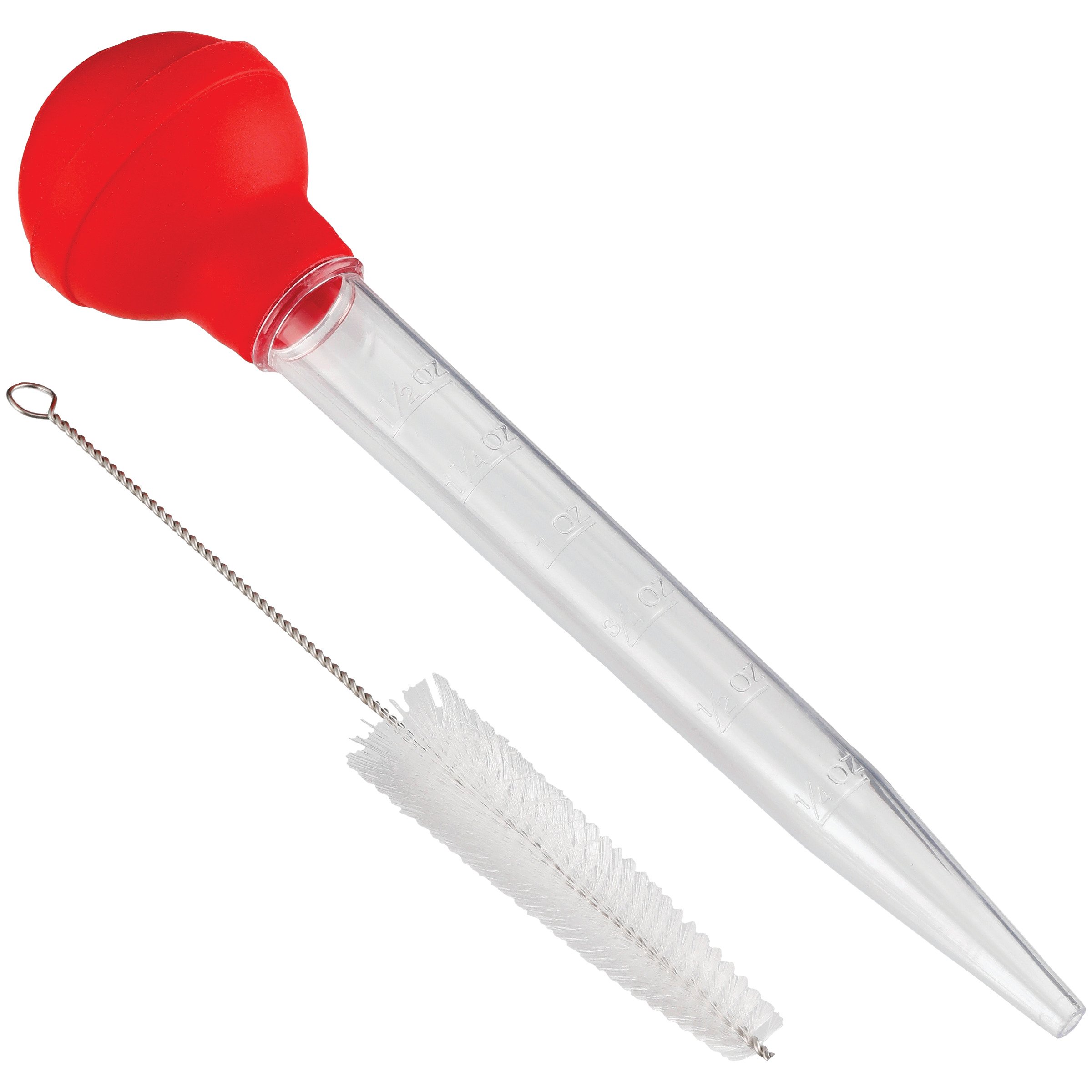 our goods Red Baster With Brush - Shop Utensils & gadgets at H-E-B