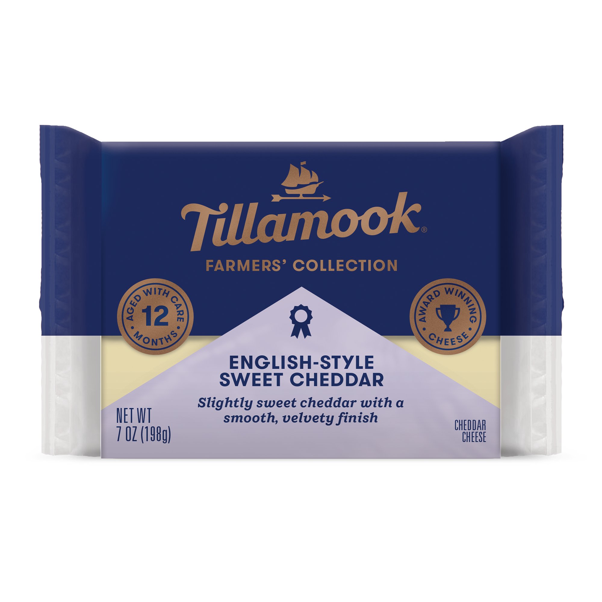 Tillamook Farmers' Collection English-Style Sweet Cheddar Cheese - Shop ...
