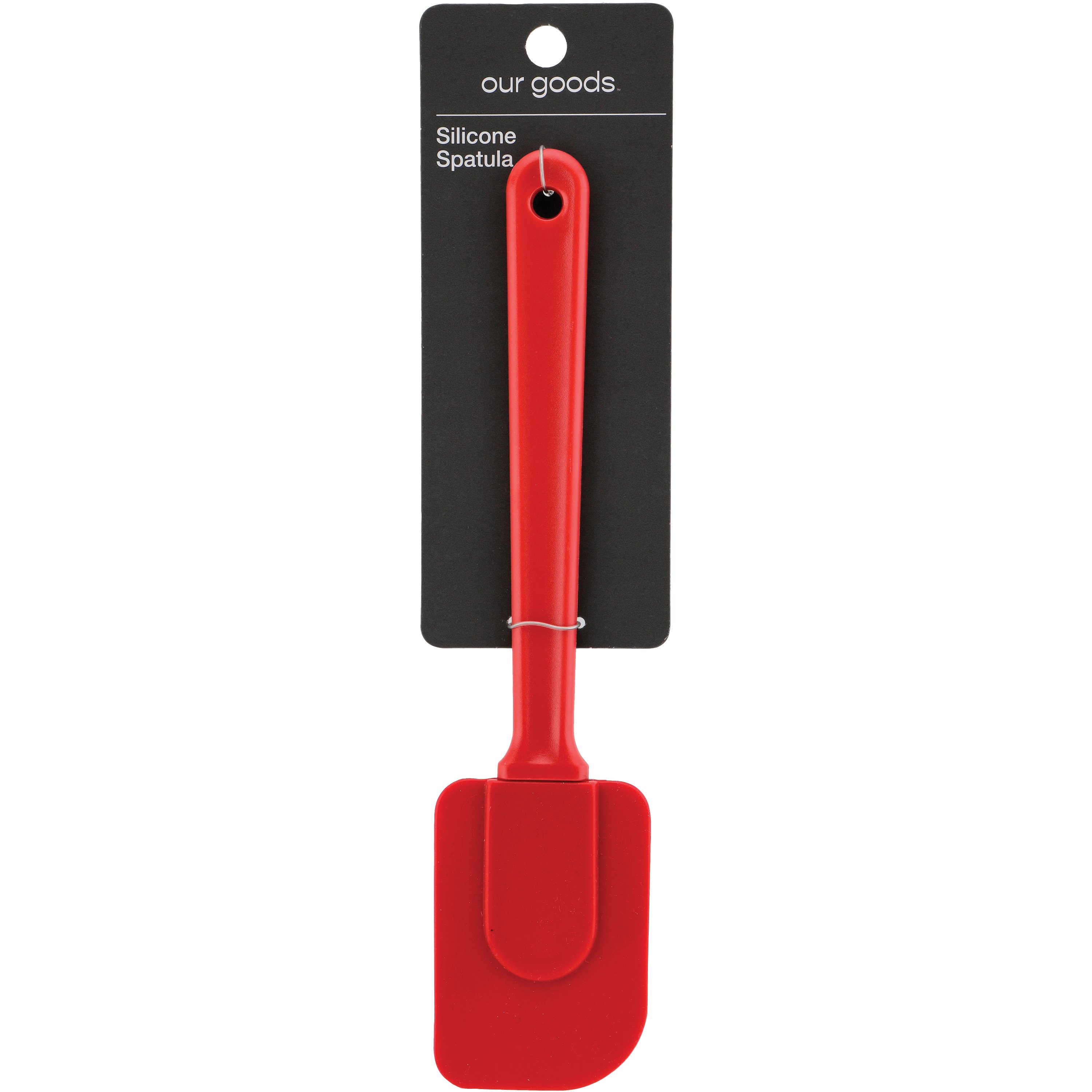 our goods Silicone Spatula - Red - Shop Utensils & gadgets at H-E-B