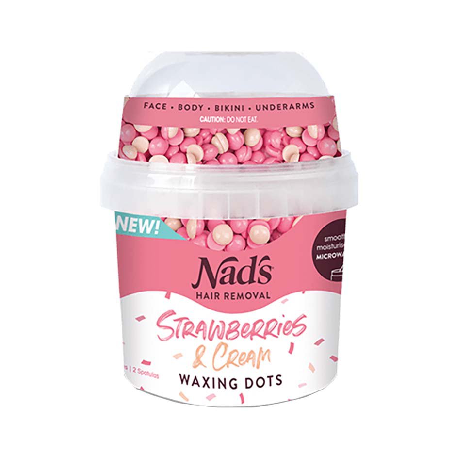 Nad's Strawberries & Cream Waxing Dots - Shop Depilatories & wax at H-E-B