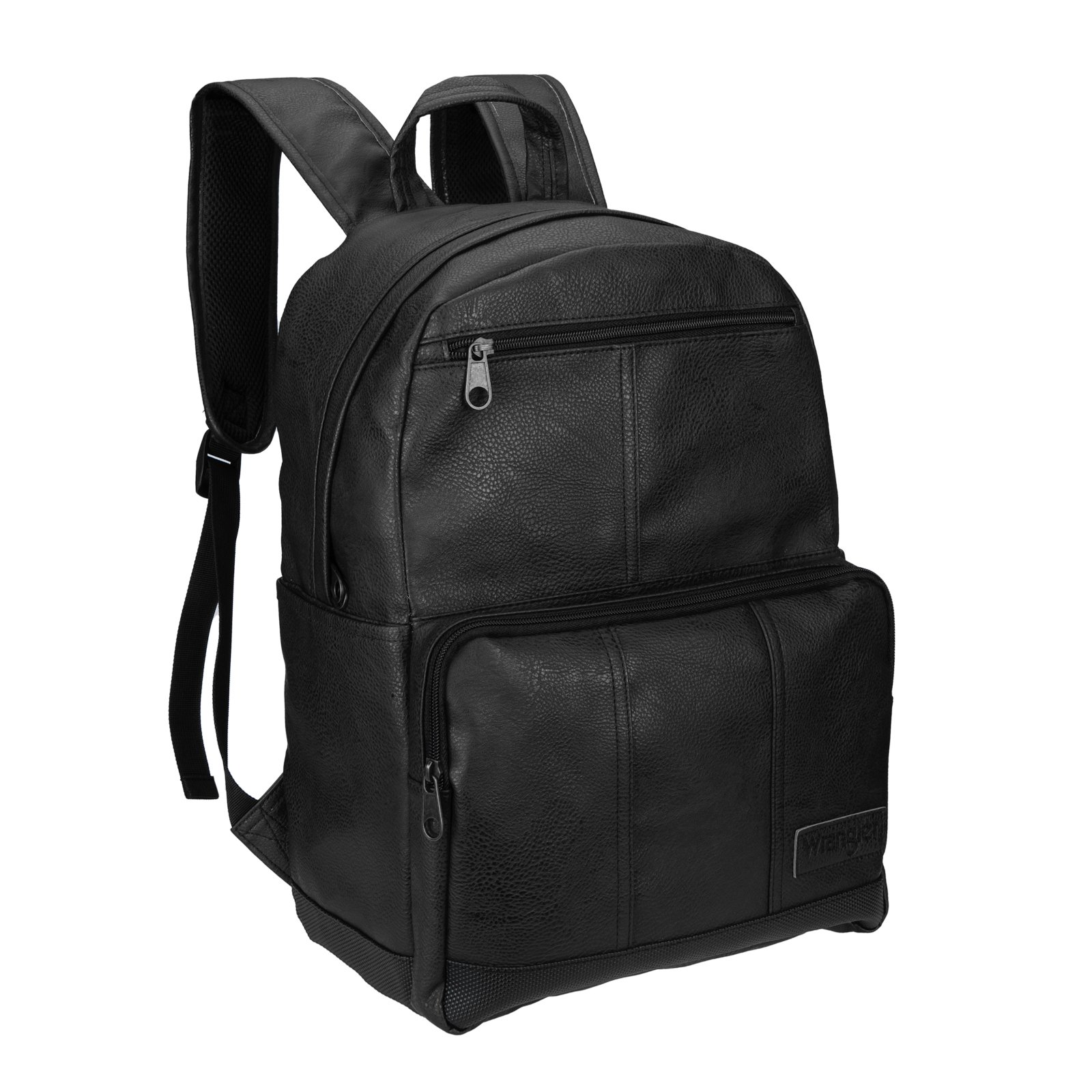 Wrangler Textured Leather Backpack - Black - Shop Backpacks at H-E-B