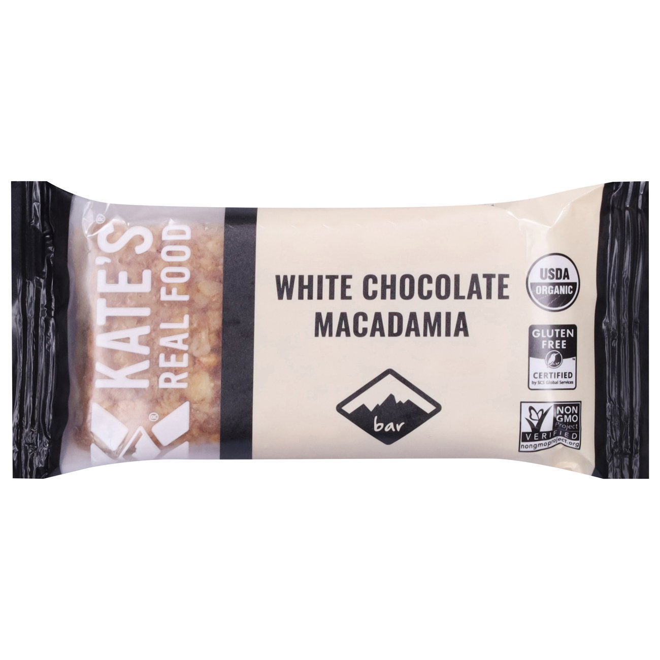 Kate's Real Food Energy Bar - White Chocolate Macadamia - Shop Diet ...