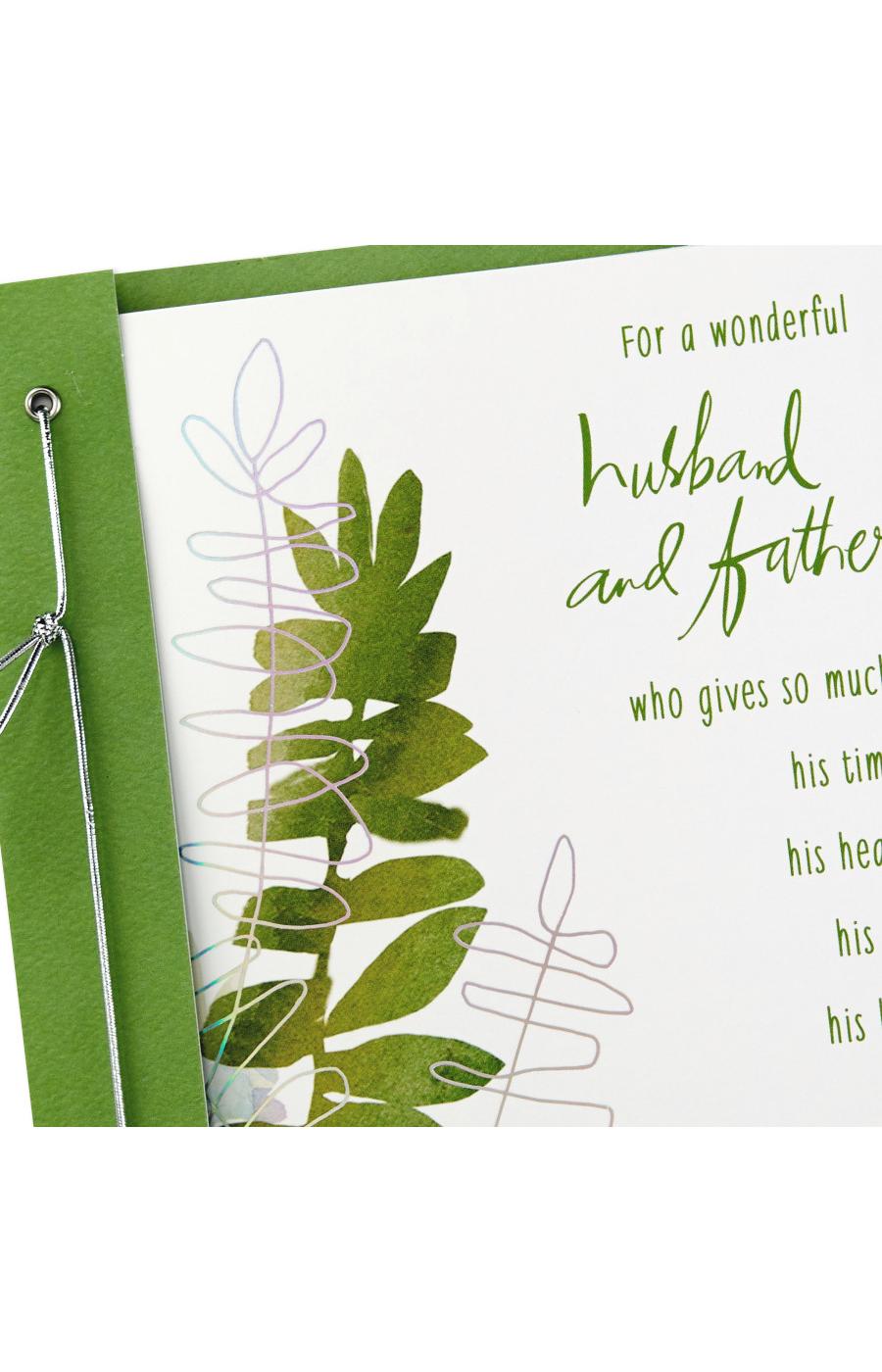 Hallmark For A Wonderful Husband And Father Father's Day Card, S1 ...