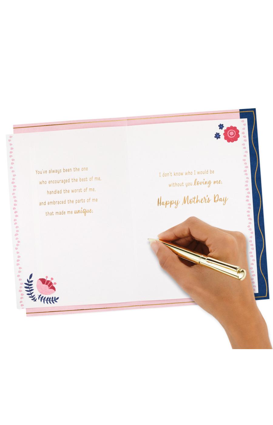 Hallmark Thank You for Helping Me Be Me Mothers Day Card, S3 - Shop ...