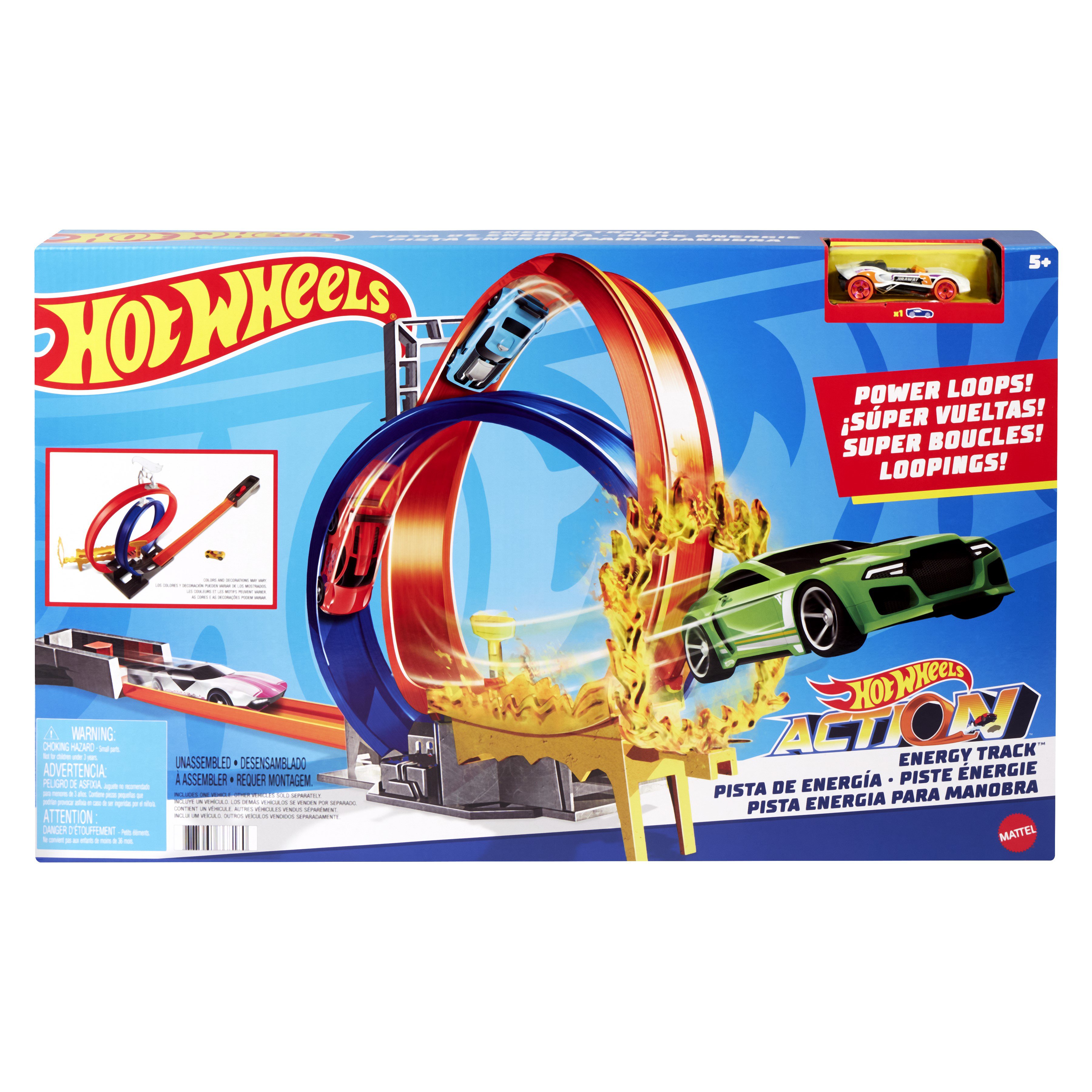 Hot Wheels Energy Track Playset - Shop Toy vehicles at H-E-B