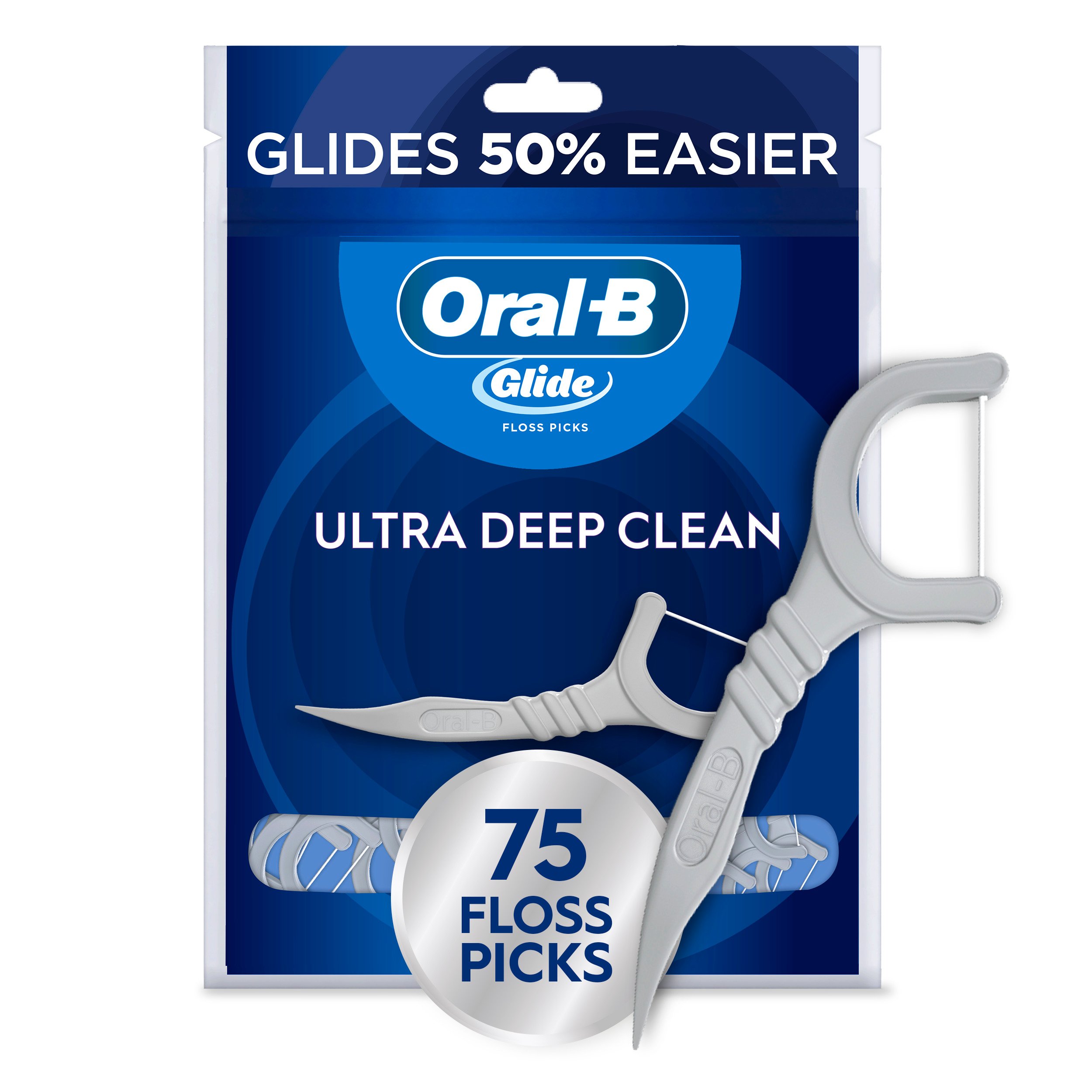 Oral-B Glide Ultra Deep Clean Floss Picks - Shop Floss at H-E-B