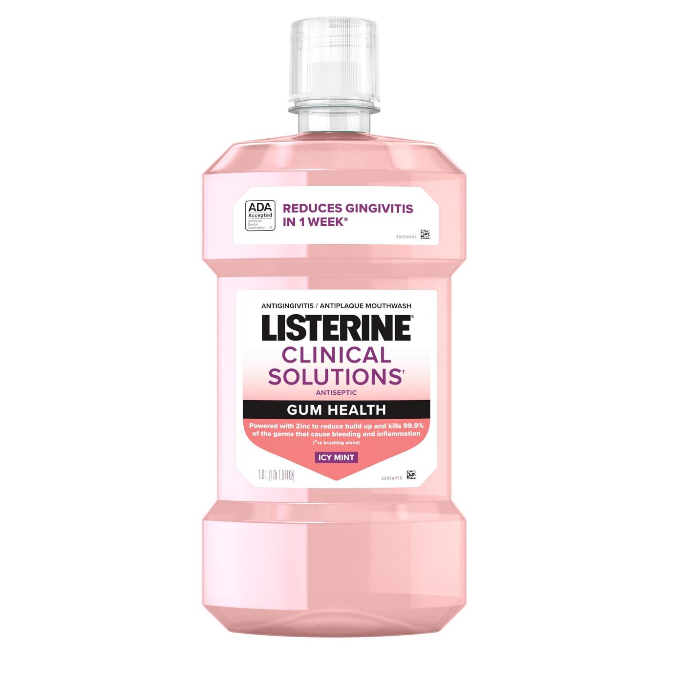 Listerine Clinical Solutions Gum Health Mouthwash - Icy Mint - Shop ...