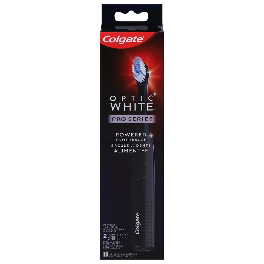 Colgate Optic White Pro Series Powered Toothbrush - Shop Toothbrushes ...