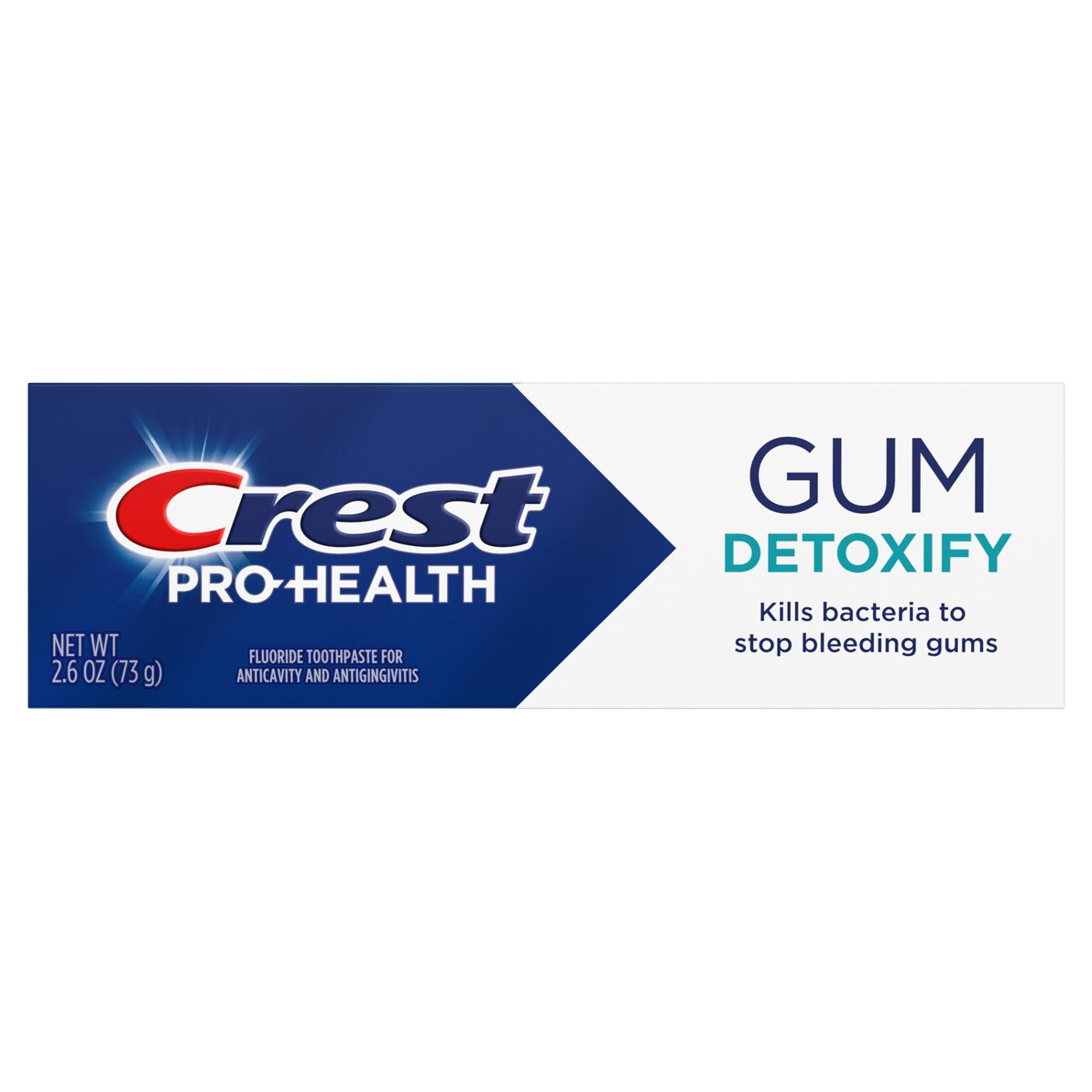 Crest Pro-Health Gum Detoxify Toothpaste - Deep Clean - Shop Toothpaste ...