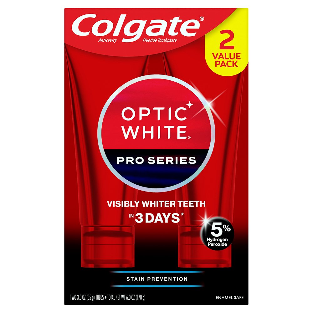Colgate Optic White Pro Series Toothpaste - Stain Prevention - Shop ...