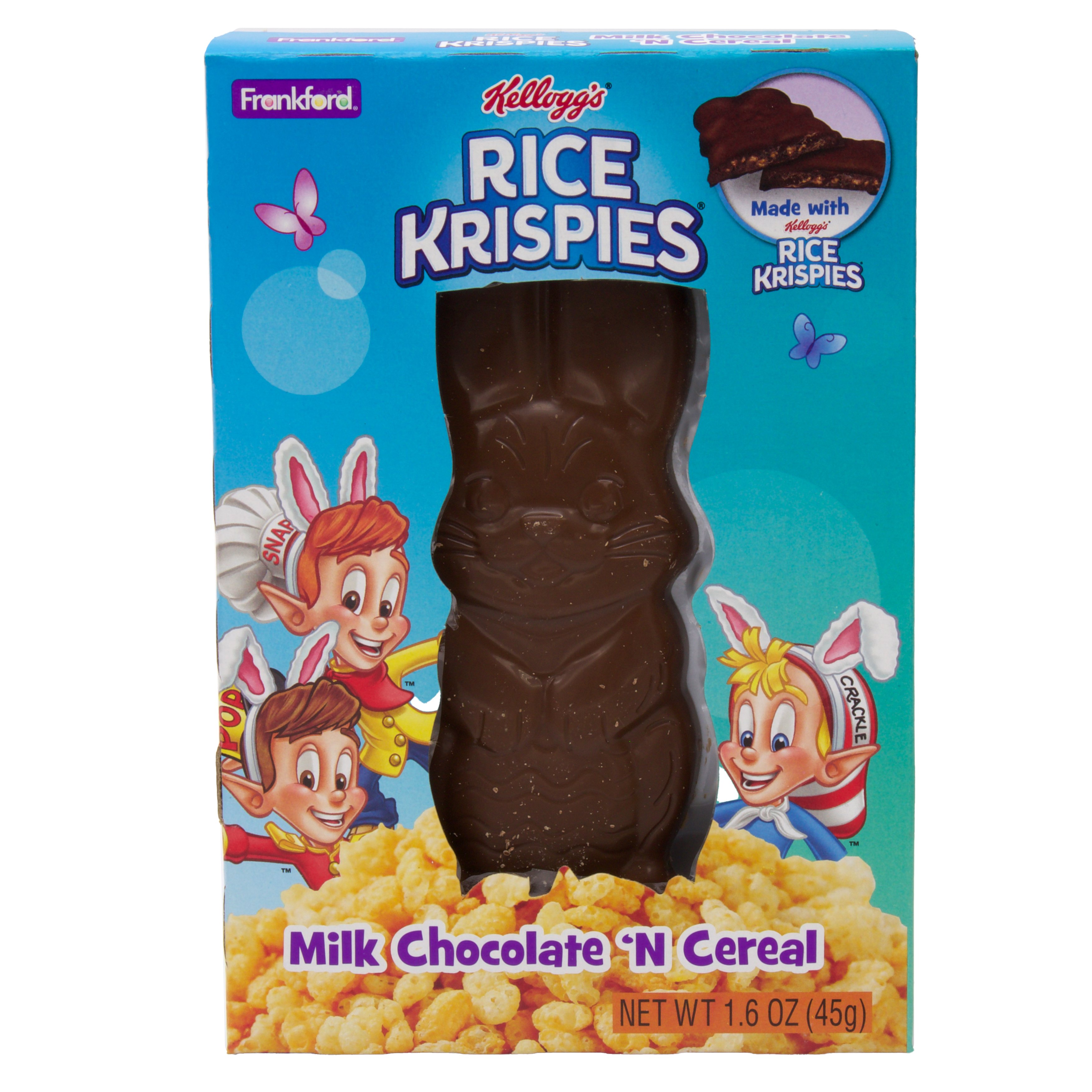 Frankford Rice Krispies Milk Chocolate 'N Cereal Easter Bunny - Shop ...