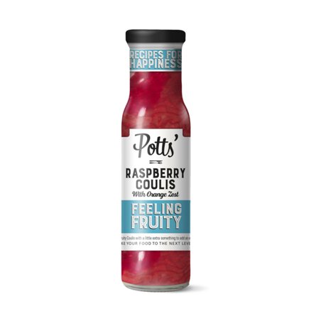 Potts' Raspberry Coulis with Orange Zest, 240 g | Central Market ...
