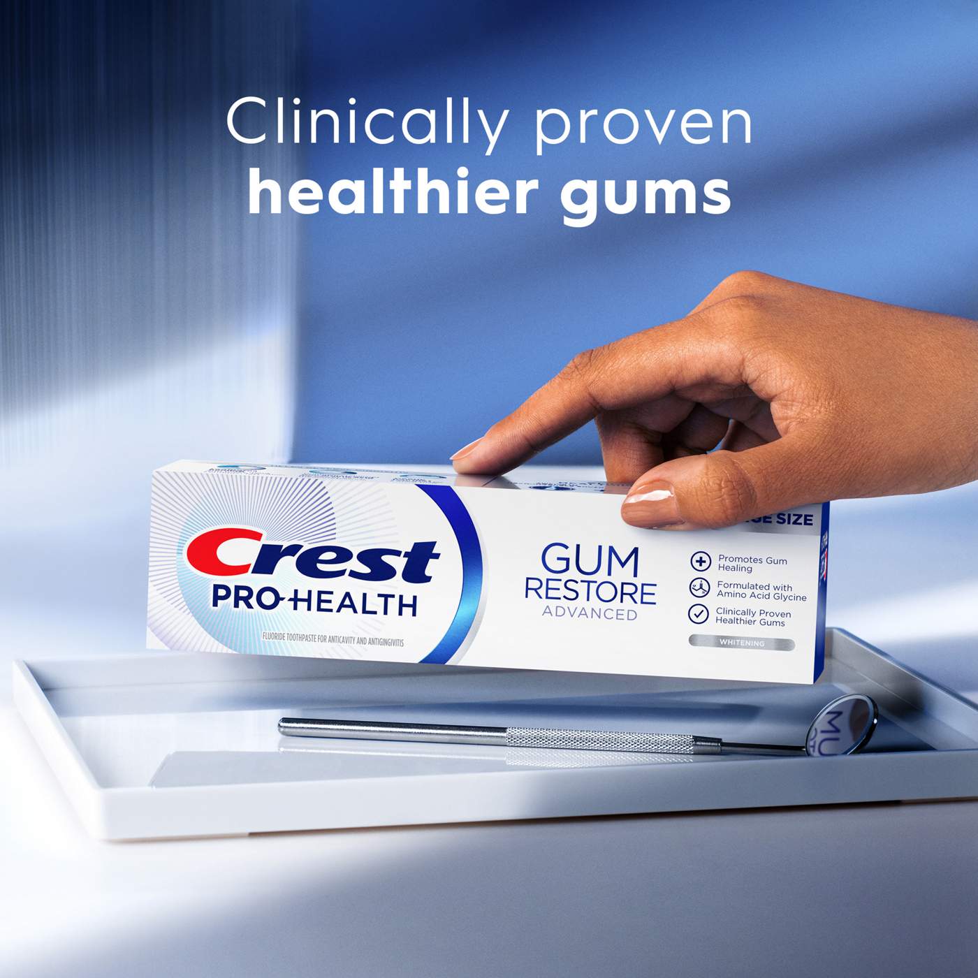 Crest Pro Health Gum Restore Advanced Toothpaste - Whitening - Shop ...