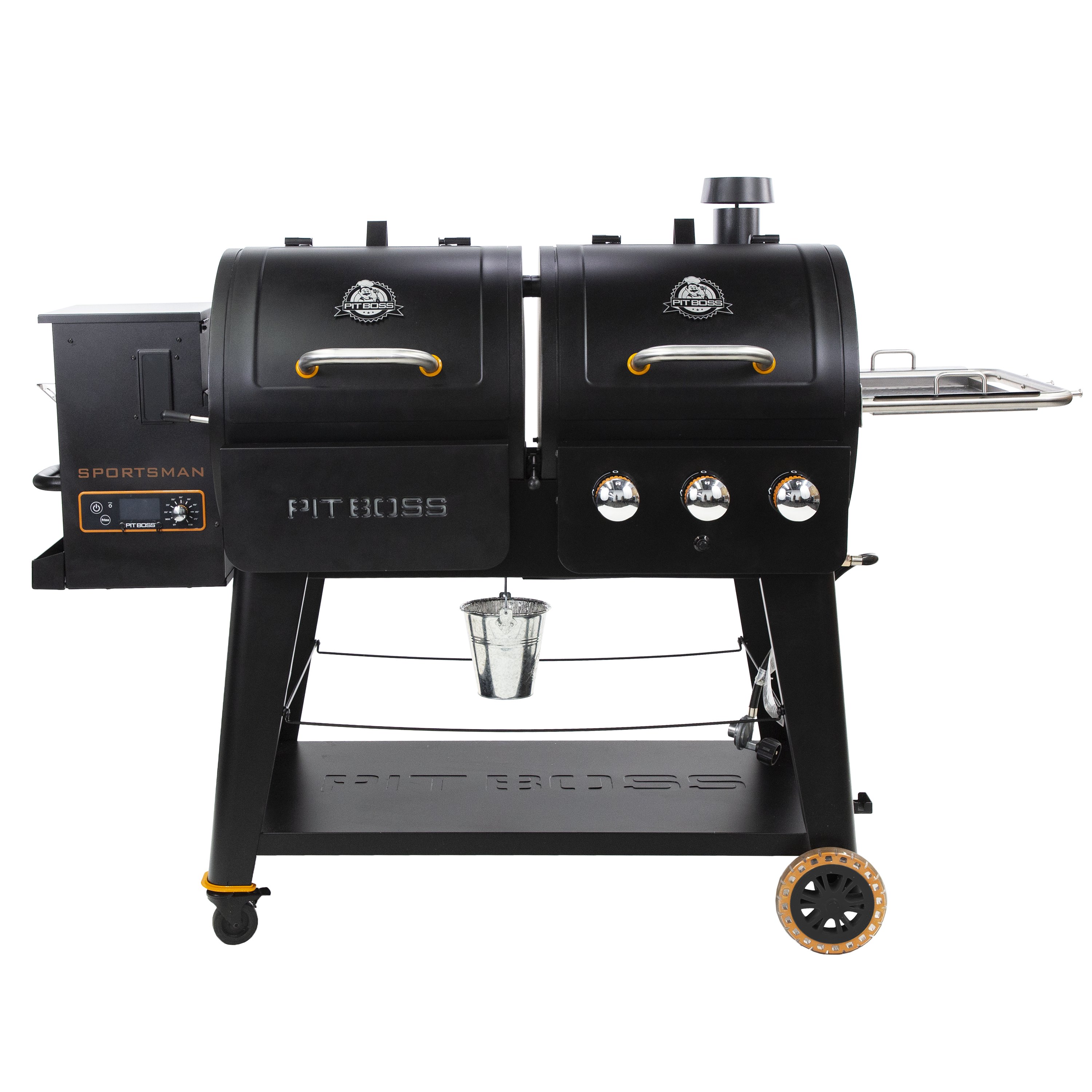 Pit Boss Sportsman 1230 Gas & Wood Pellet Grill - Shop Grills & smokers ...